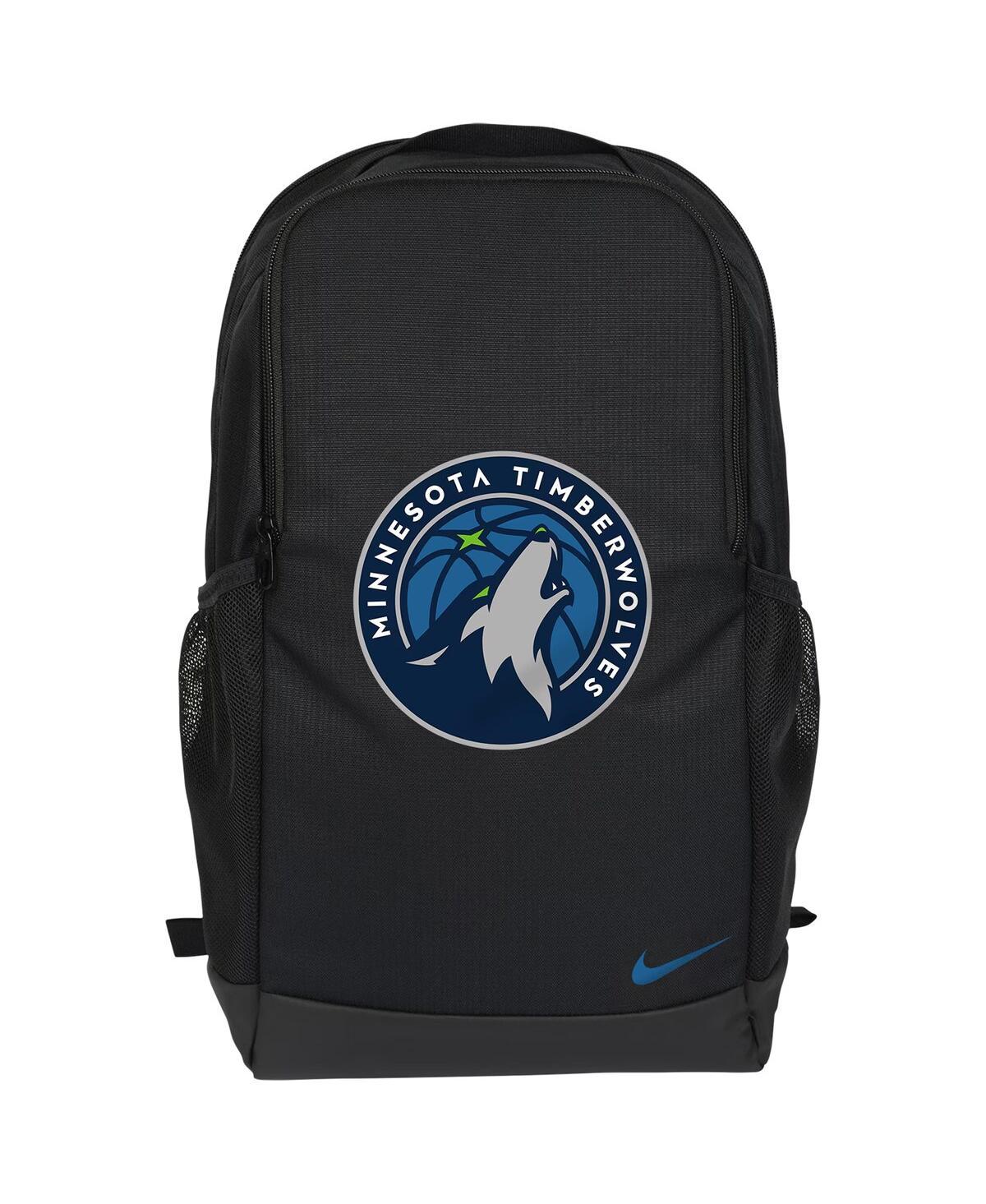 Nike Minnesota Timberwolves Brasilia Backpack in Black | Lyst
