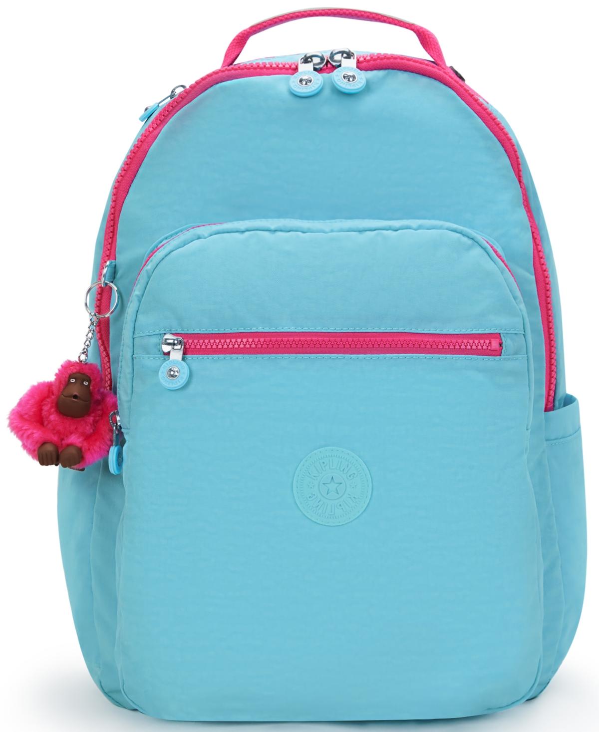 Kipling Seoul Go Backpack in Blue | Lyst