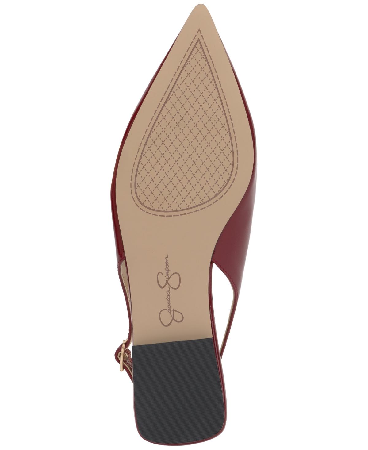 Red Jessica Simpson Flats