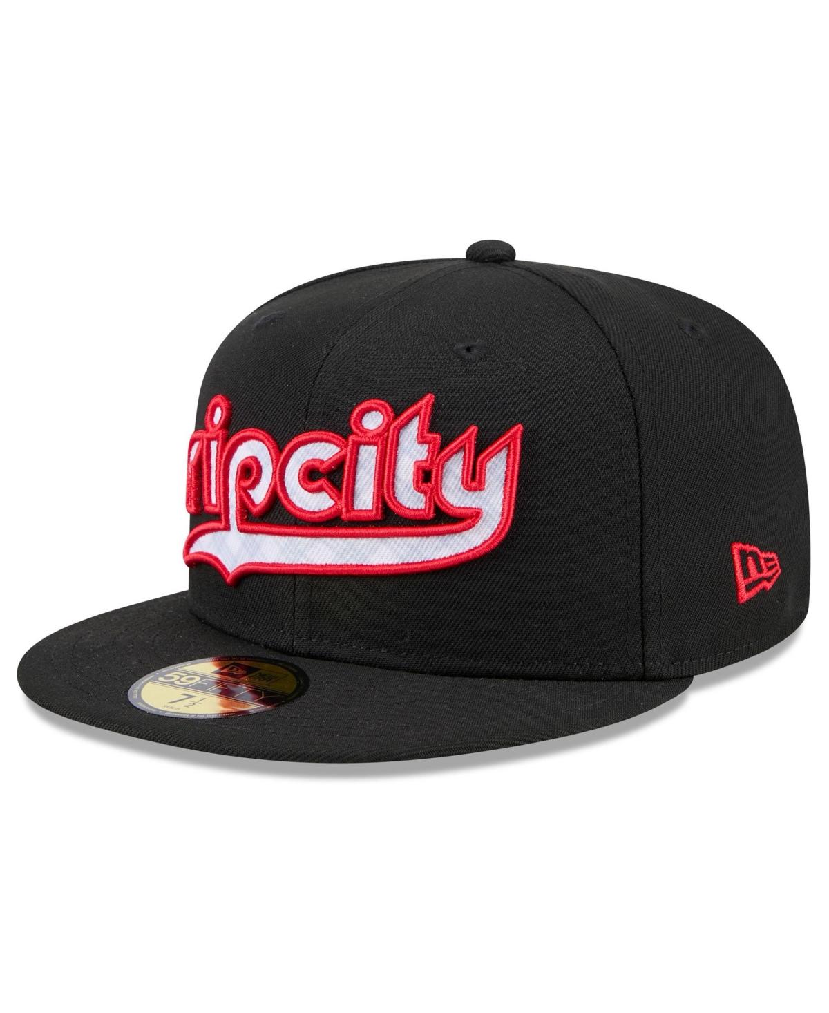 KTZ Portland Trail Blazers 2024/25 City Edition 59fifty Fitted Hat in ...