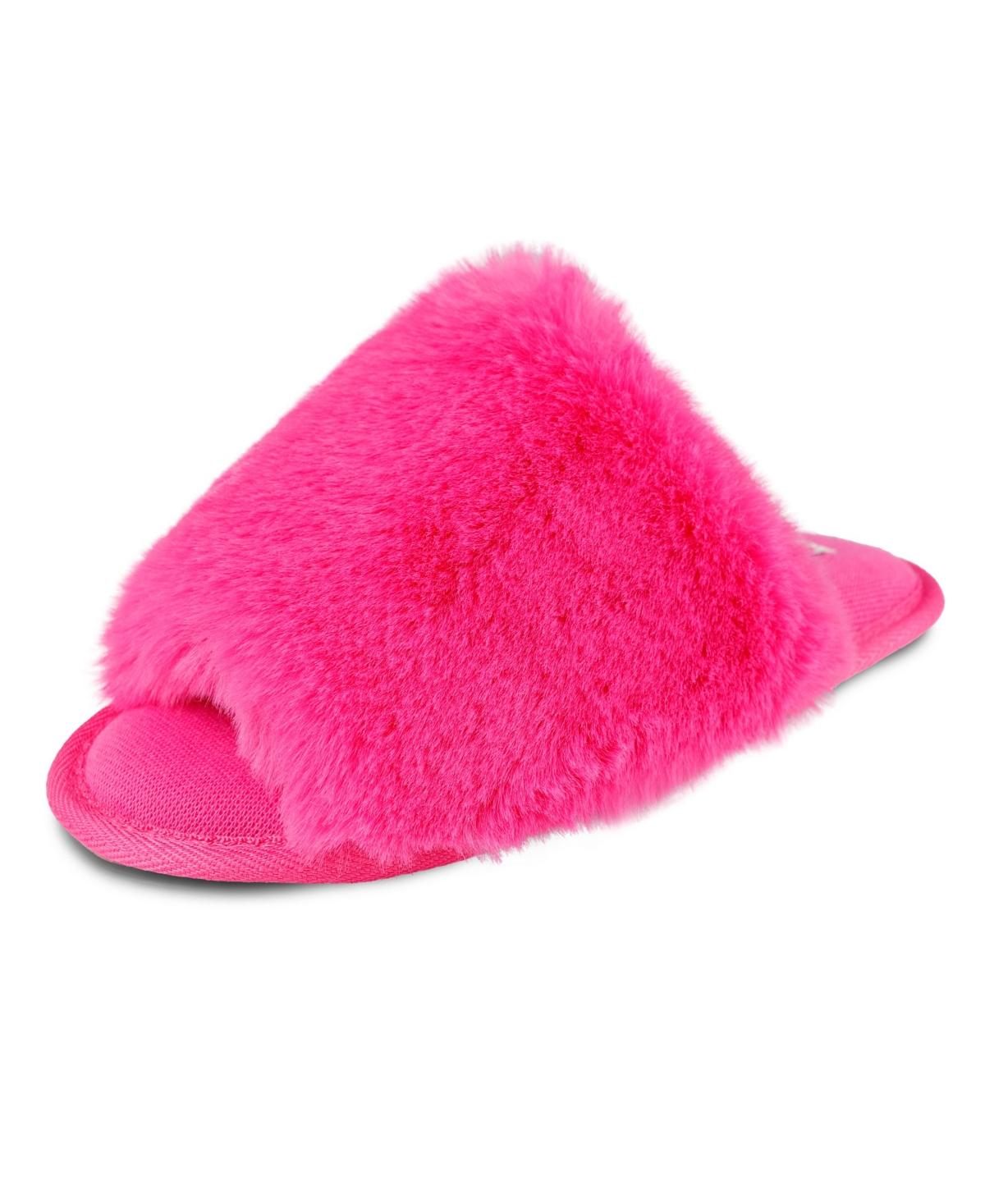 Jessica Simpson Open Toe Slide Slippers in Pink | Lyst