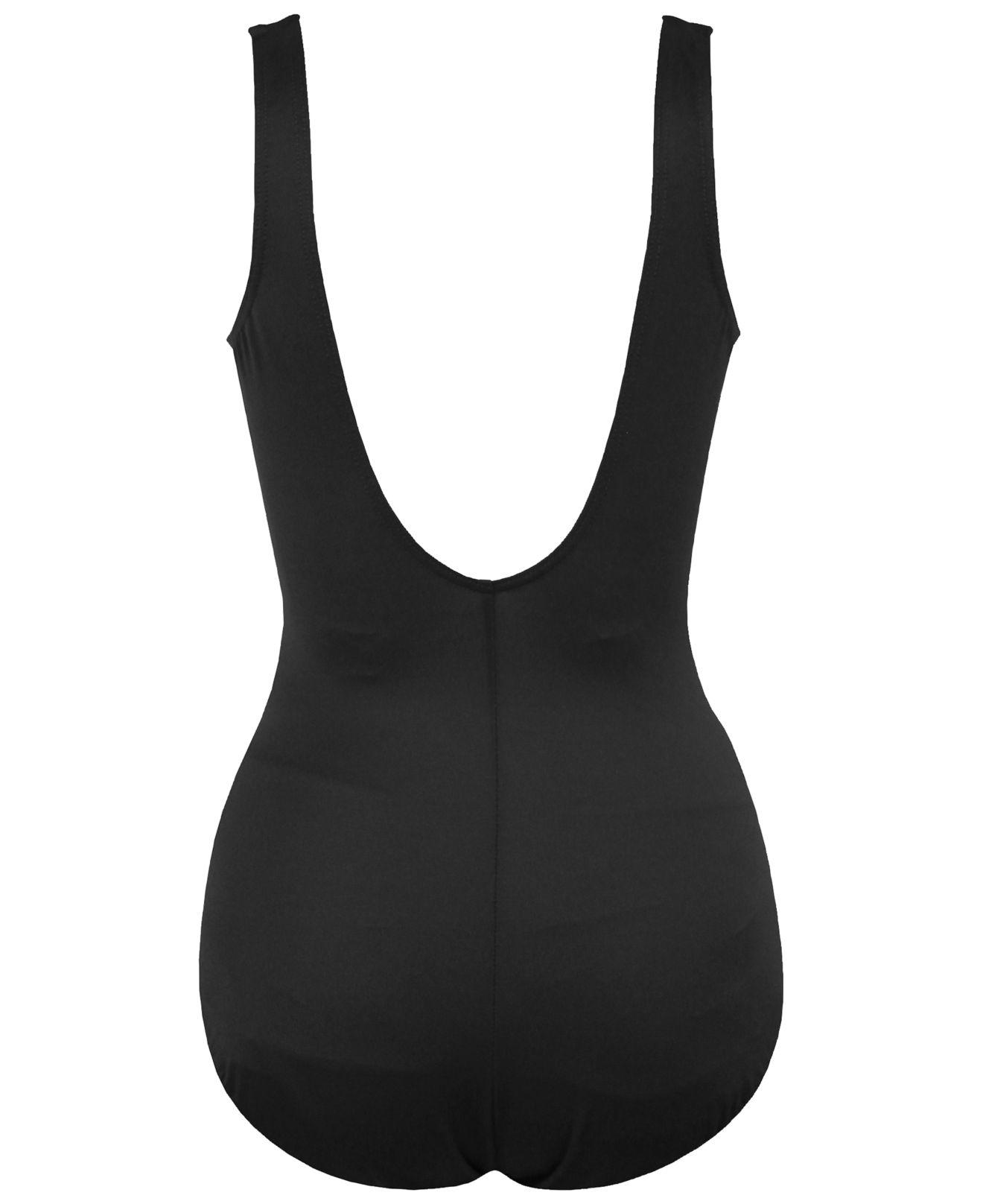 Miraclesuit Synthetic Plus Size Escape Underwire Allover Slimming Wrap