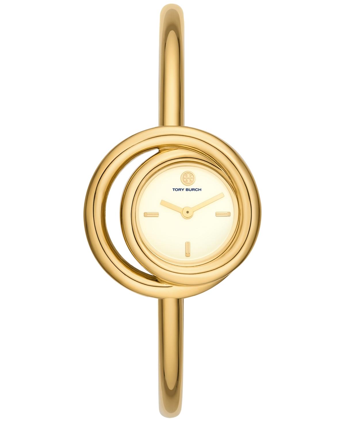 Tory Burch Miller Swirl Watch in Metallic | Lyst