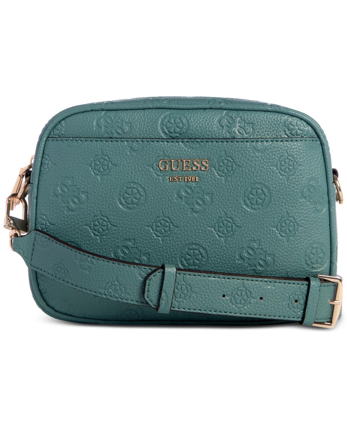 Guess Vikky Ii Camera Crossbody in Green | Lyst