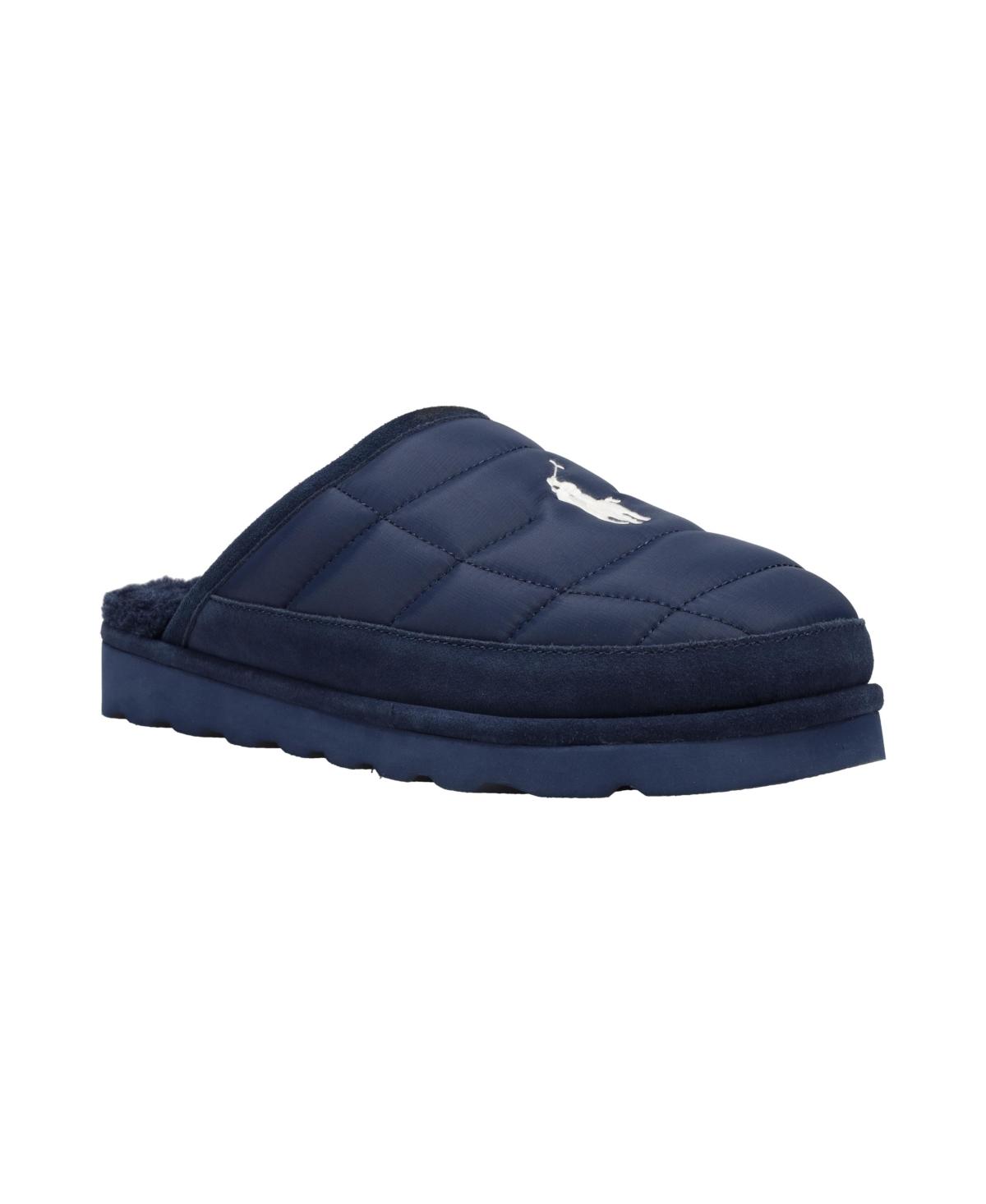 Polo Ralph Lauren Reade Scuff Slippers in Blue for Men | Lyst