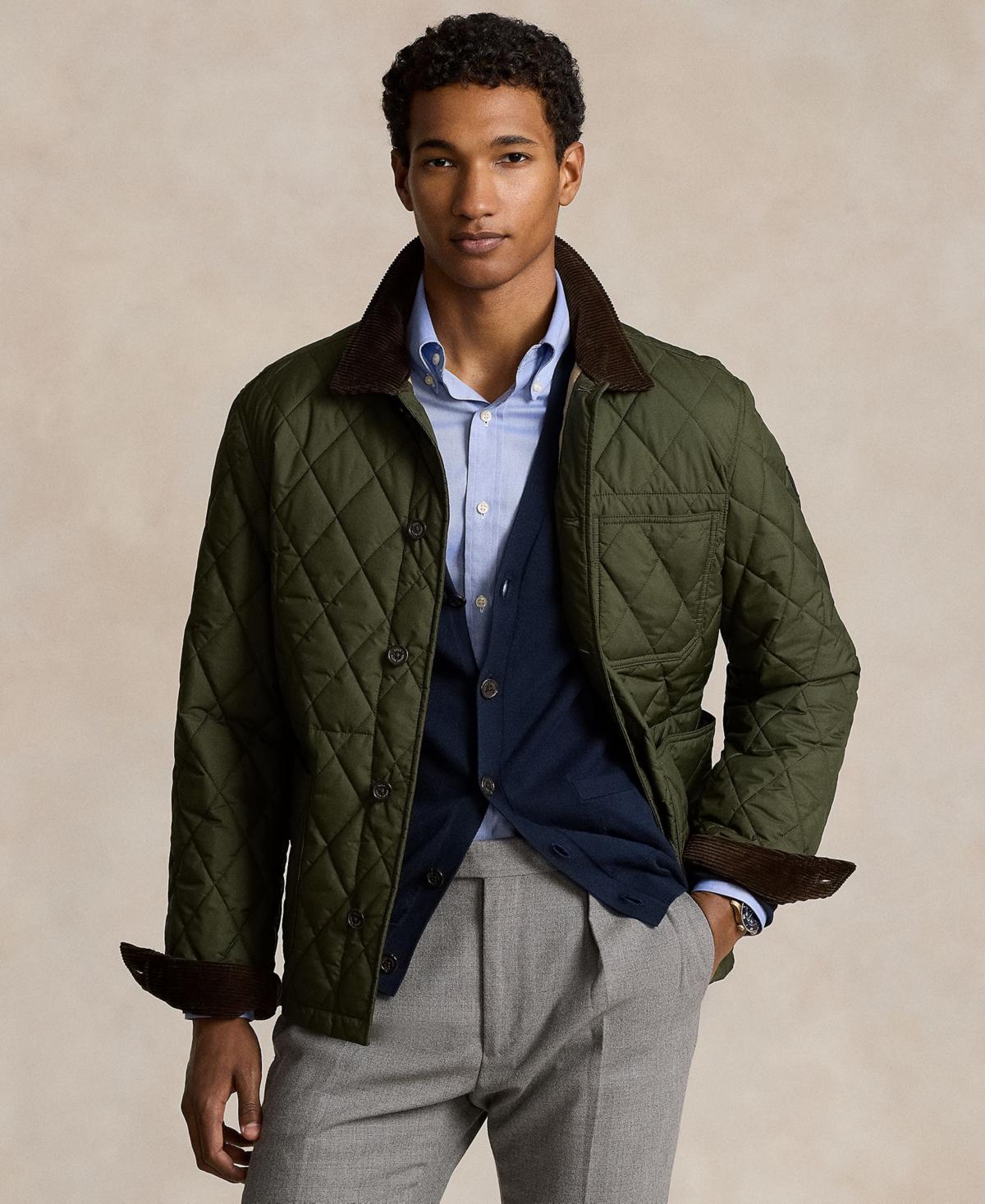 Polo Ralph Lauren The Beaton Quilted Utility Jacket in Brown for Men | Lyst