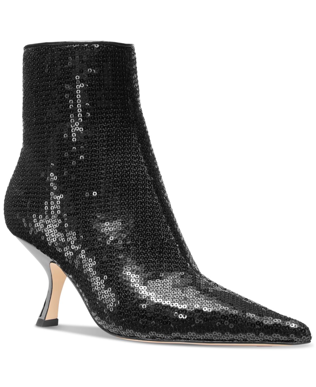 Michael Kors Michael Luna Booties in Black | Lyst
