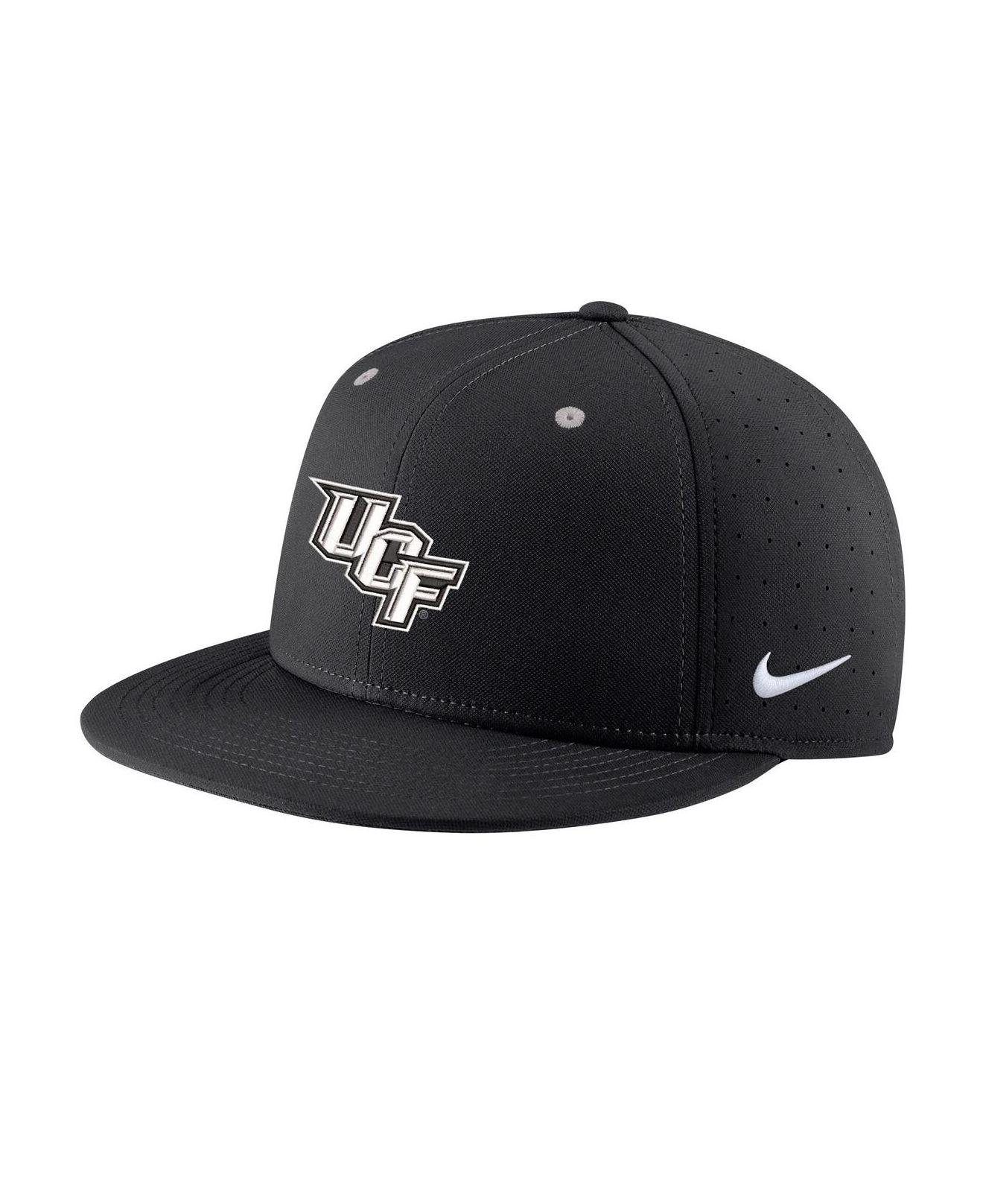 Nike Black Ucf Knights True Aerobill Performance Fitted Hat for Men | Lyst