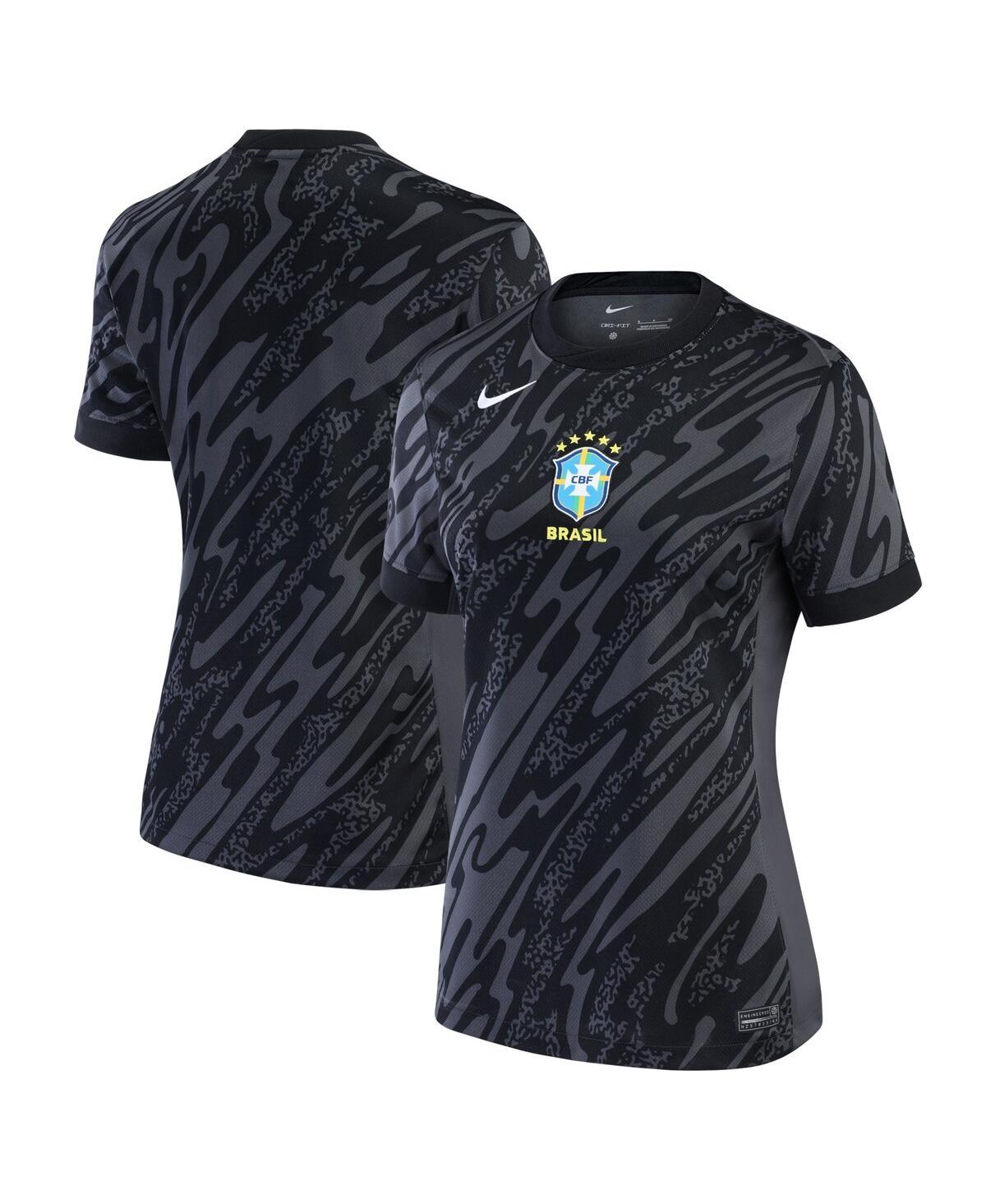Nike Brazil National Team 2024 Goalkeeper Replica Stadium Jersey in ...