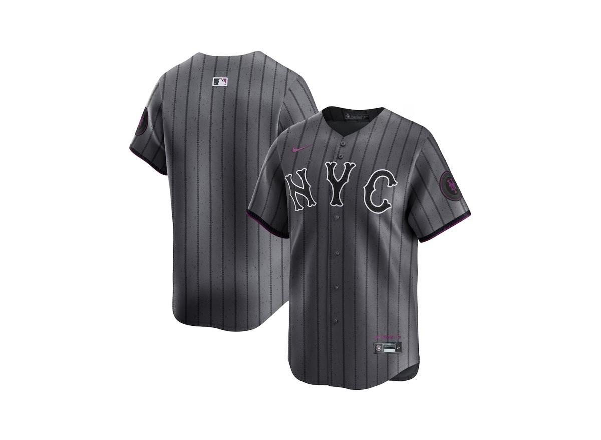 Nike New York Mets 2024 City Connect Limited Jersey in Black for Men | Lyst