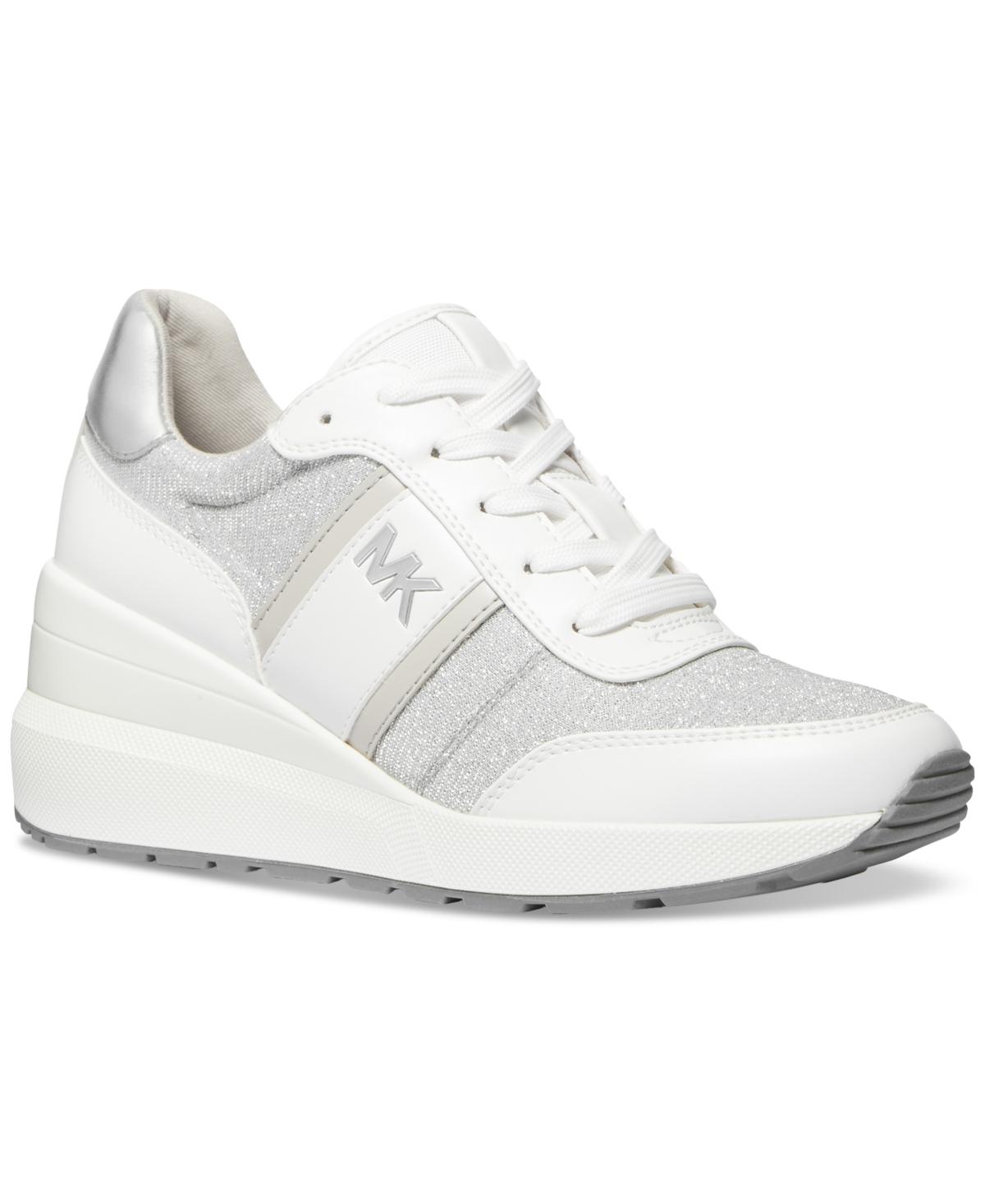 Michael Kors Michael Mmk Mabel Trainer Running Sneakers in White | Lyst