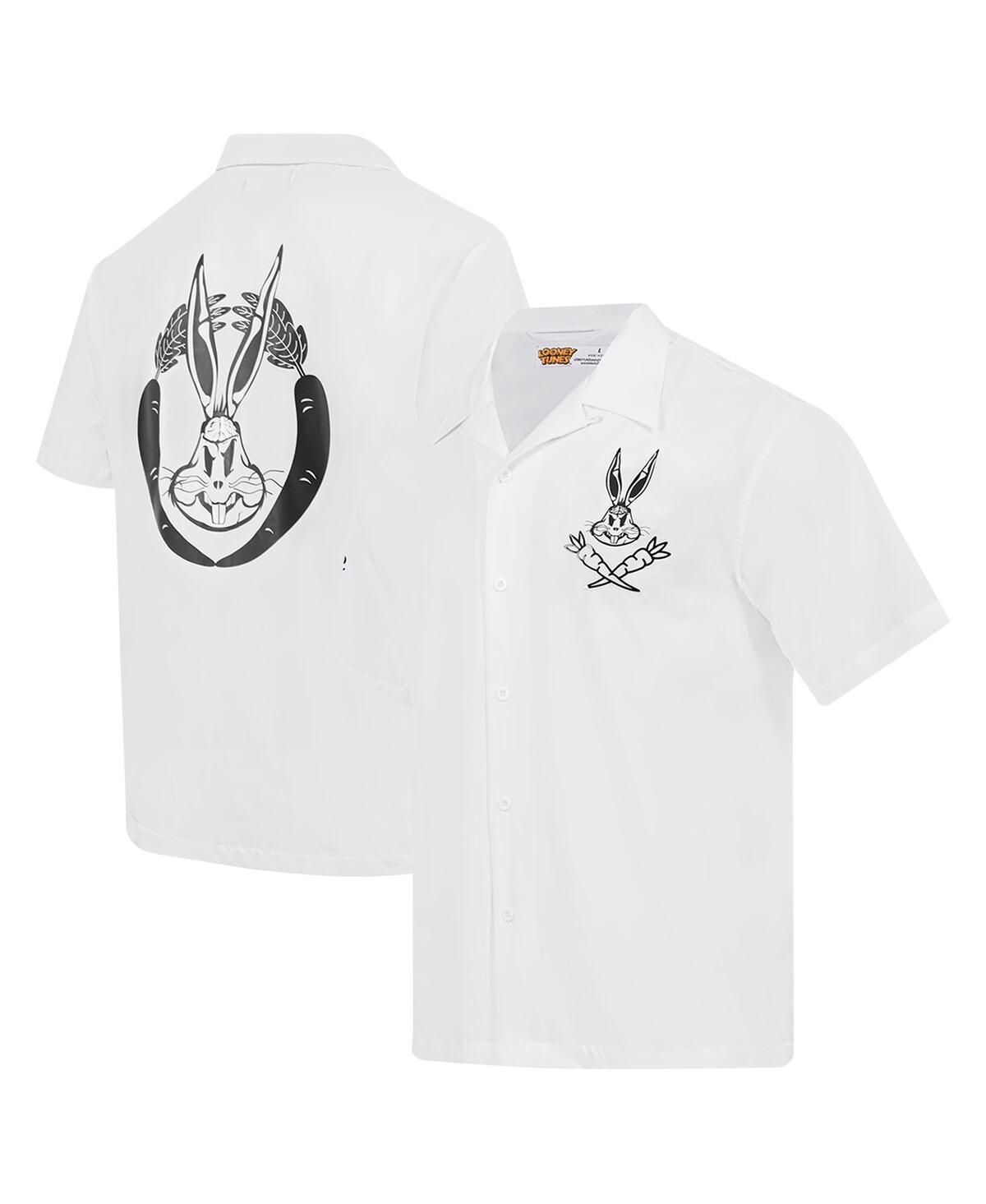 FREEZE MAX Looney Tunes Bugs Bunny Melted Skeleton Button-up Shirt in ...