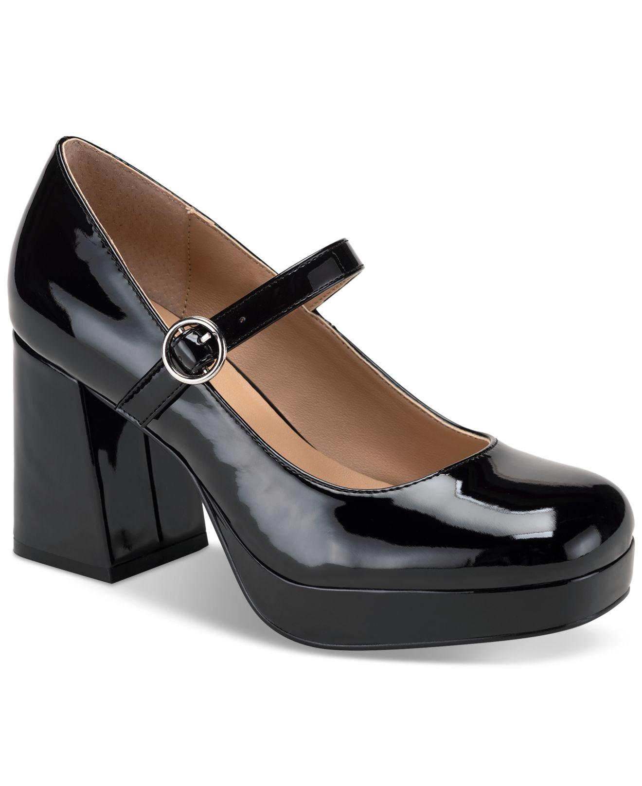 Sun & Stone Sun + Stone Vaneciaa Mary Jane Pumps in Black | Lyst