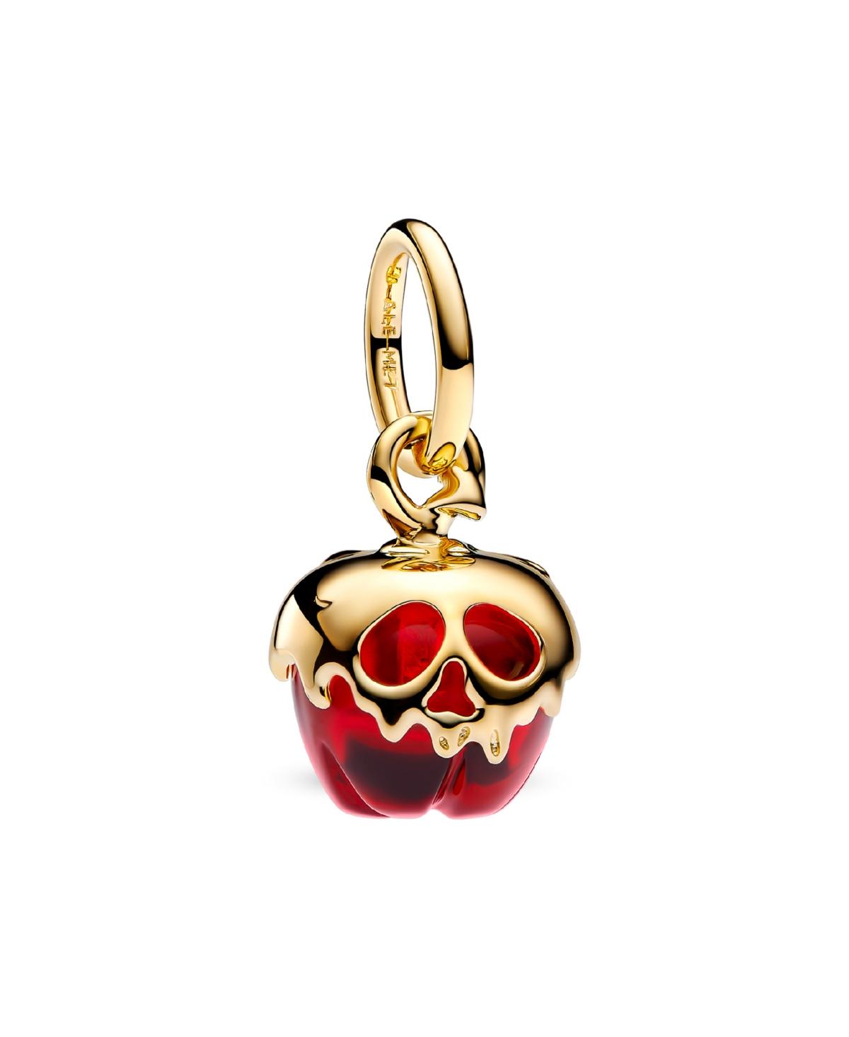 PANDORA 14k -plated Disney Villains Evil Queen Apple Dangle Charm in ...