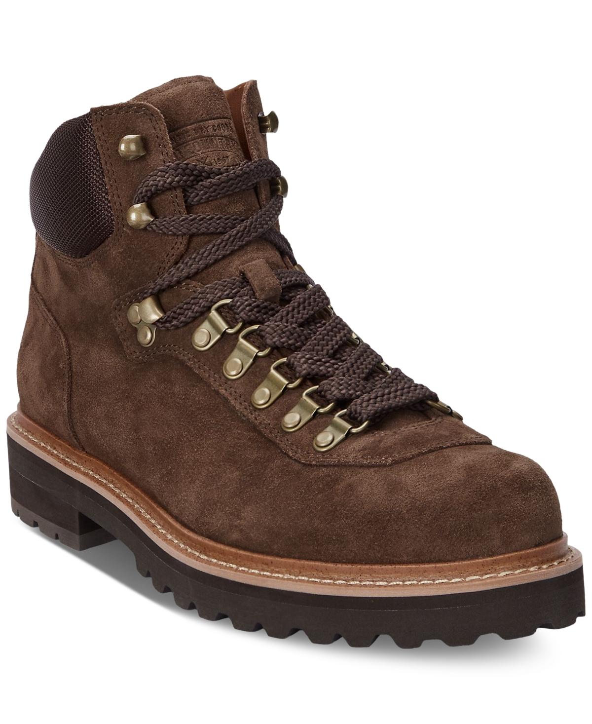 Polo Ralph Lauren Alpine Suede Trail Boot in Brown for Men | Lyst
