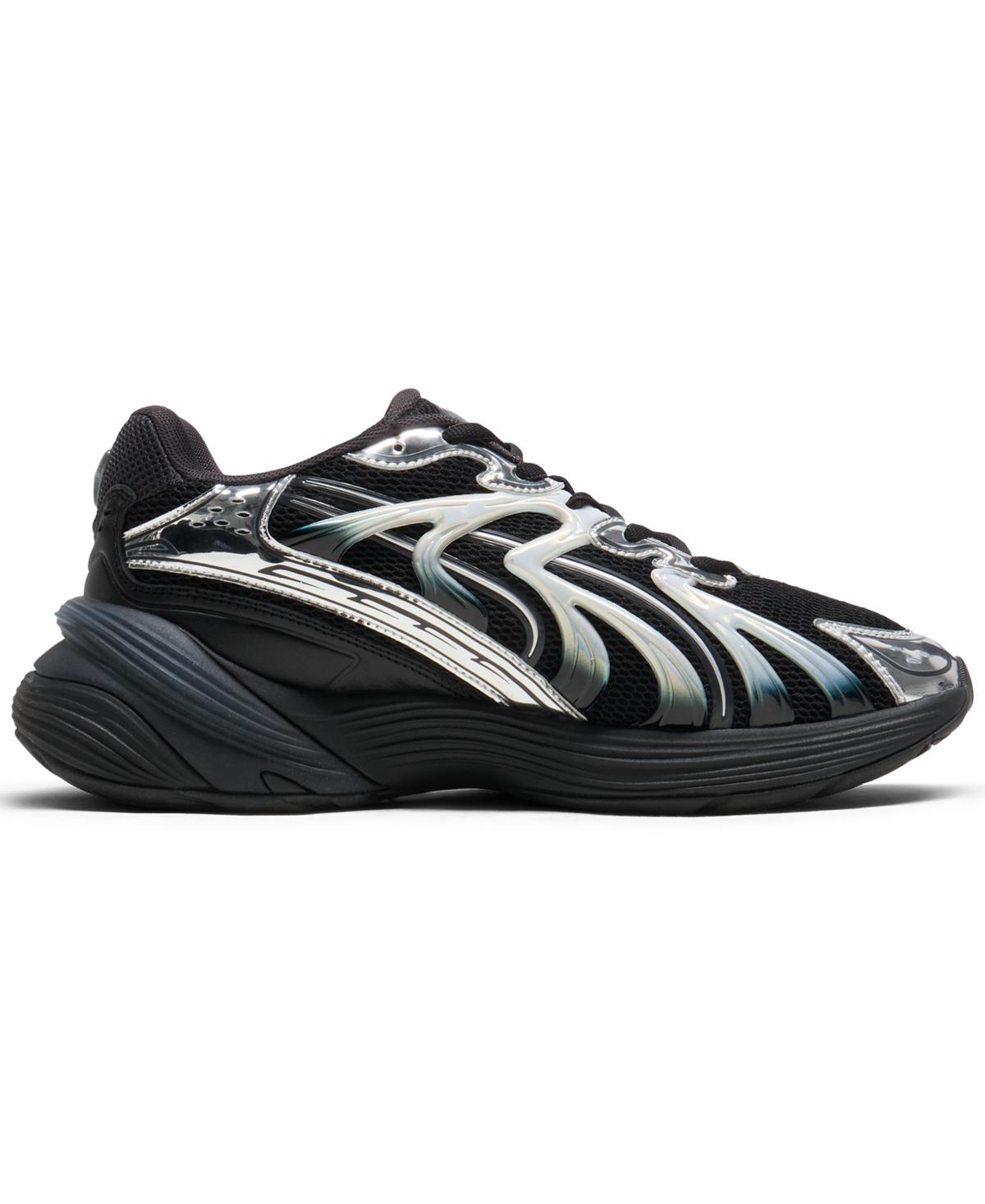 PUMA Inverse Chrome Running Sneakers From Finish Line in Black for Men ...