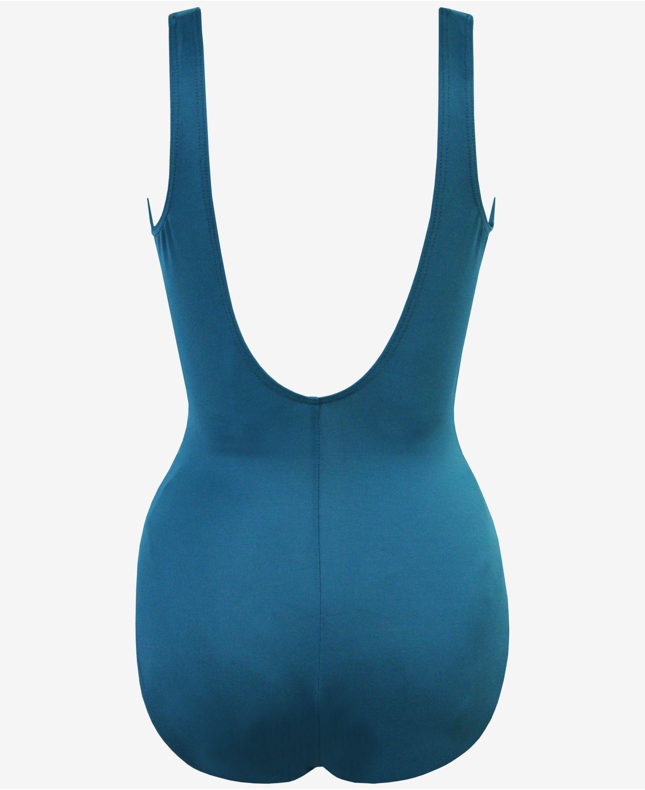 Miraclesuit Synthetic Escape One-piece Allover Slimming Underwire ...