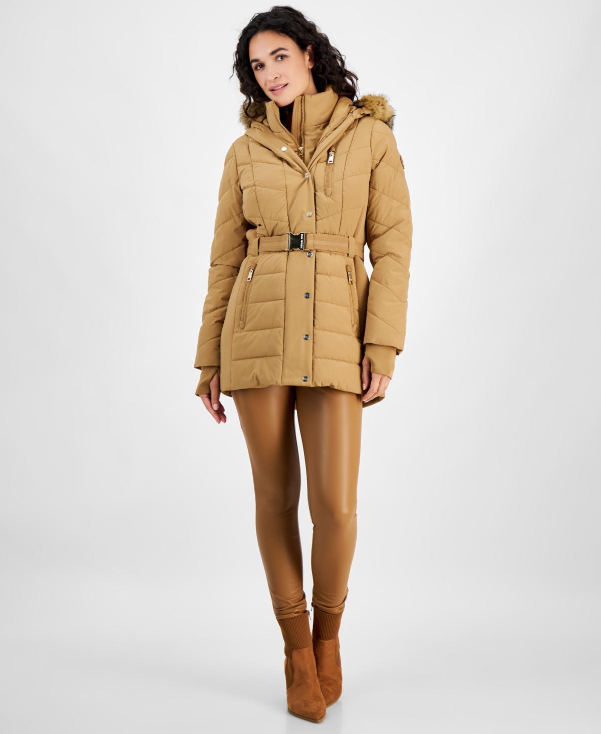 Michael kors petite puffer coat store
