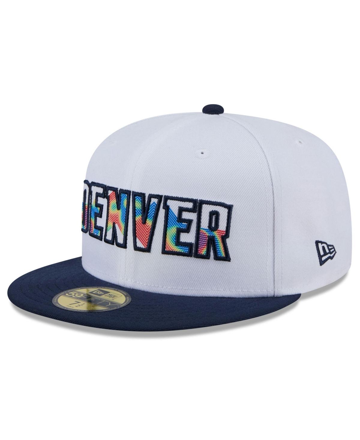KTZ Denver nuggets 2024/25 City Edition 59fifty Fitted Hat in Blue for Men | Lyst