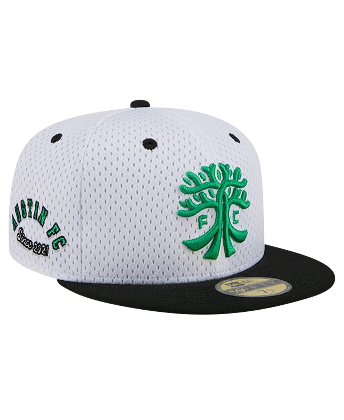 KTZ Gray Austin Fc Throwback Mesh 59fifty Hat in White for Men | Lyst