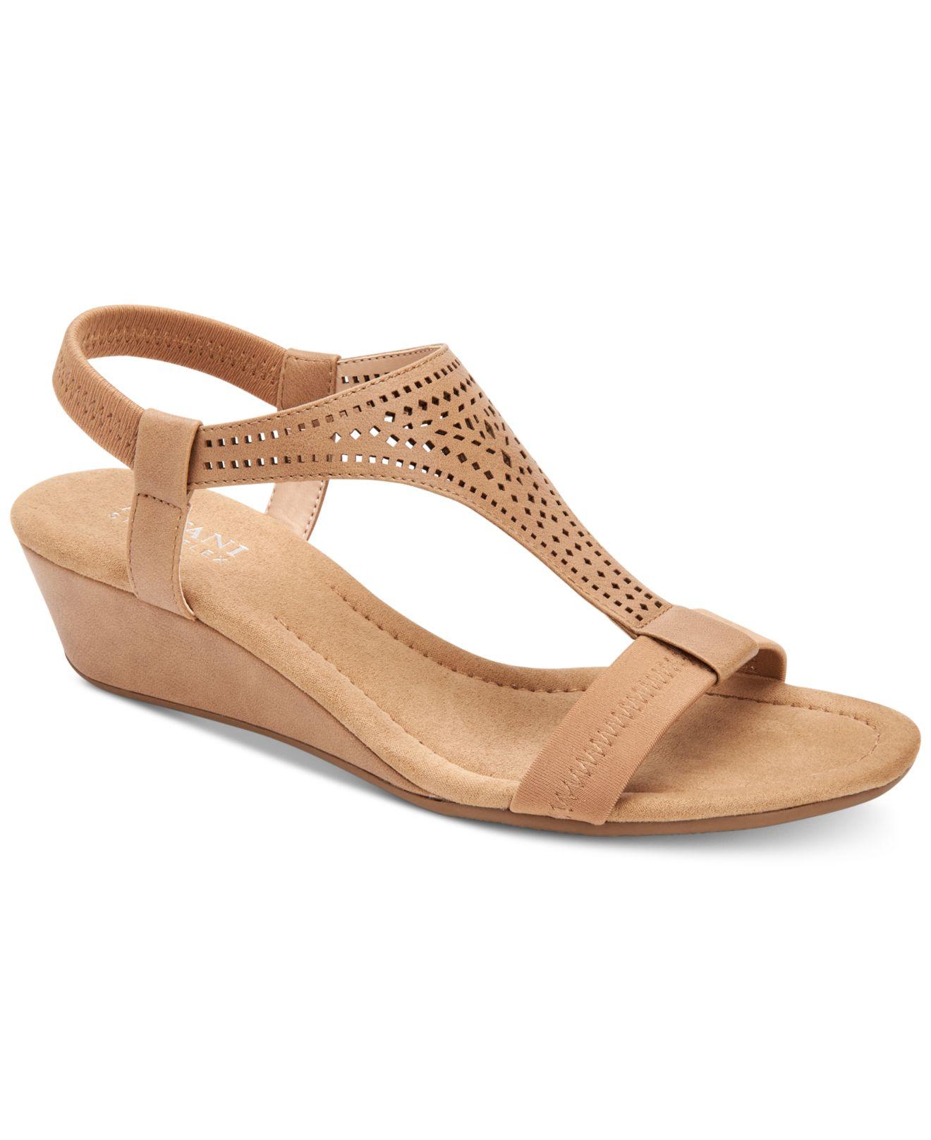 Alfani Step N Flex Vacanzaa Wedge Sandals Created For Macys Lyst