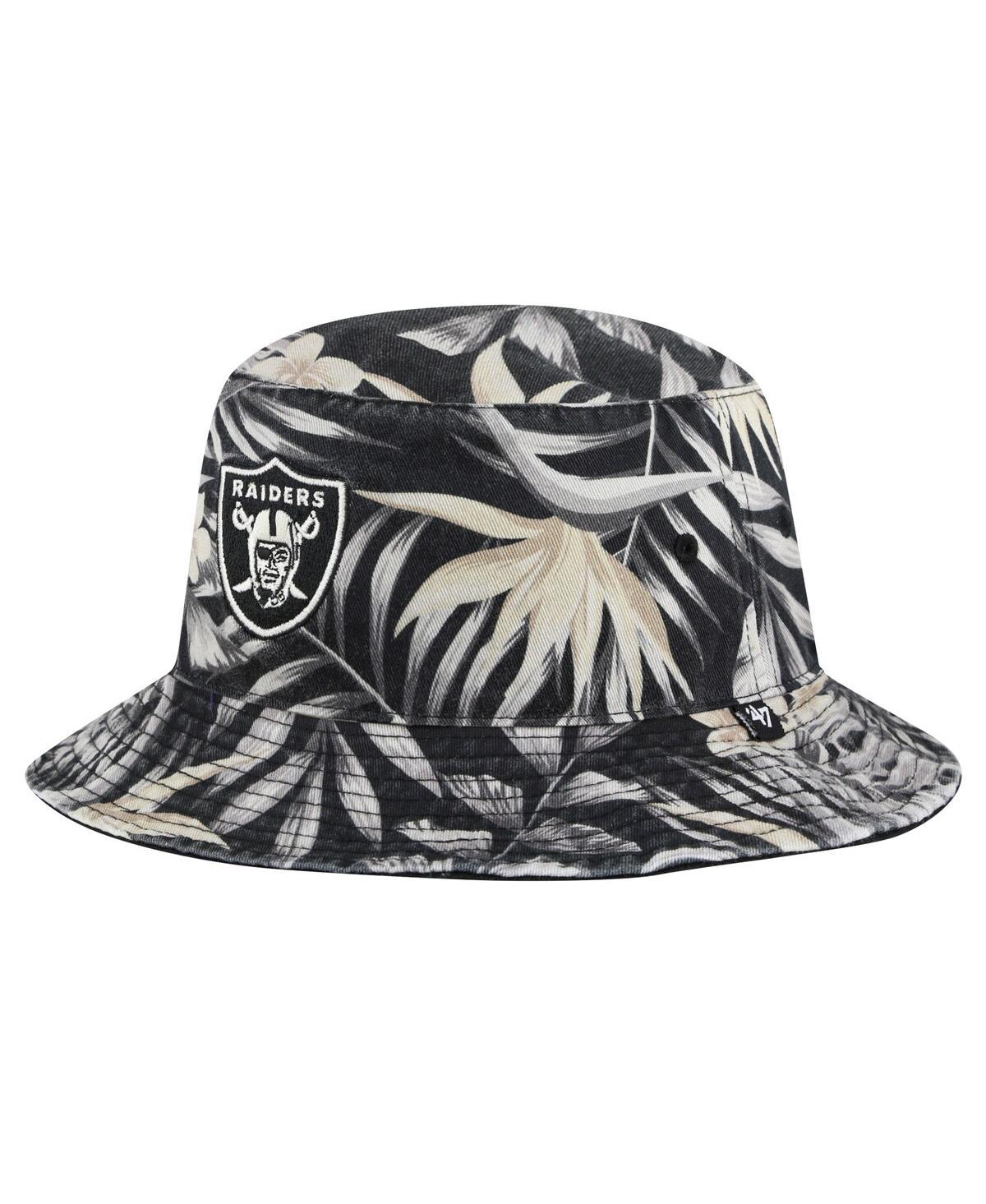 '47 47 Brand Las Vegas Raiders Tropicalia Bucket Hat in Black for Men ...
