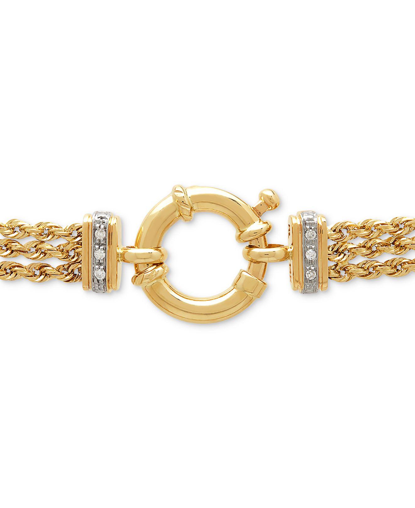 Macy's Gold Rope Chain at Paul Bennette blog