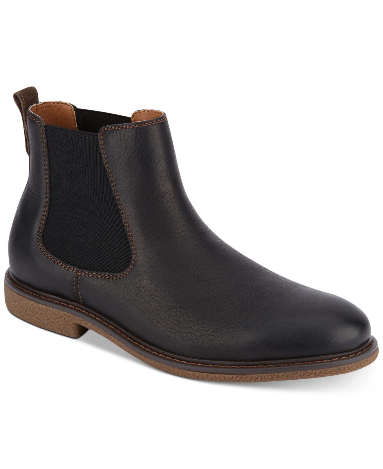 Dockers Denim Grant - Chelsea Boot in Black for Men - Lyst