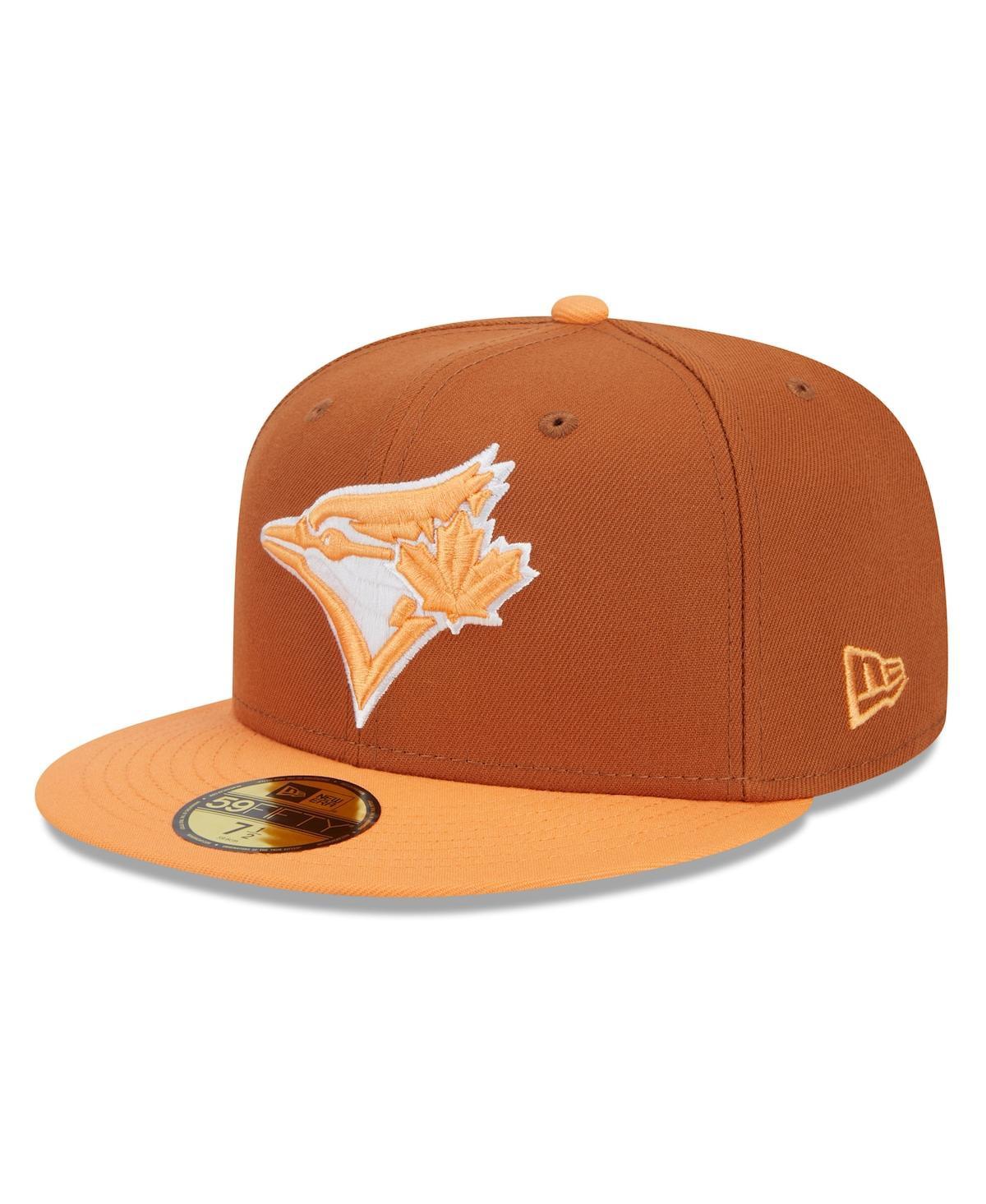 KTZ Brown/orange Toronto Blue Jays Spring Color Basic Two-tone 59fifty ...