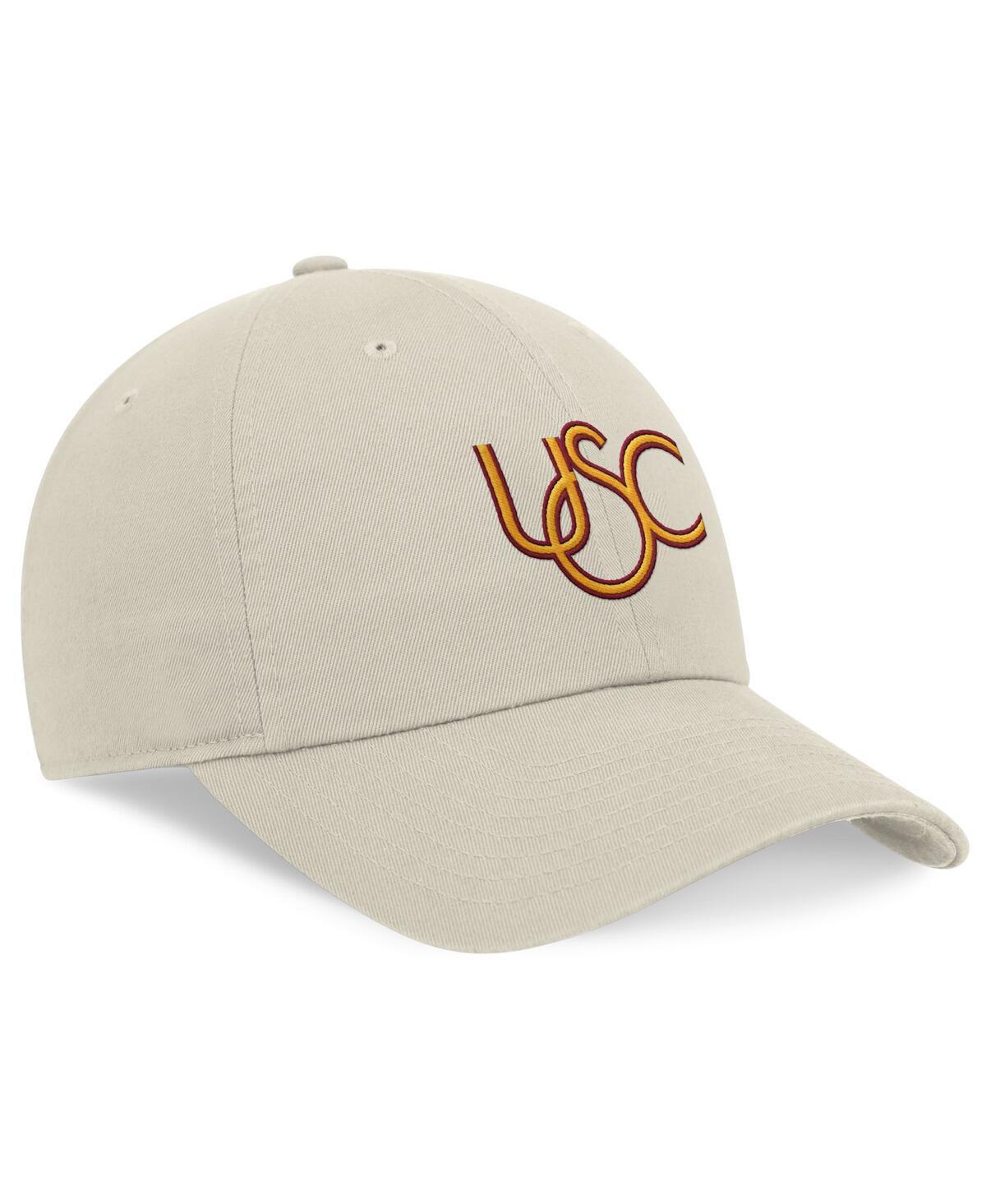 Nike Usc Trojans Legacy Club Swoosh Performance Adjustable Hat in White ...