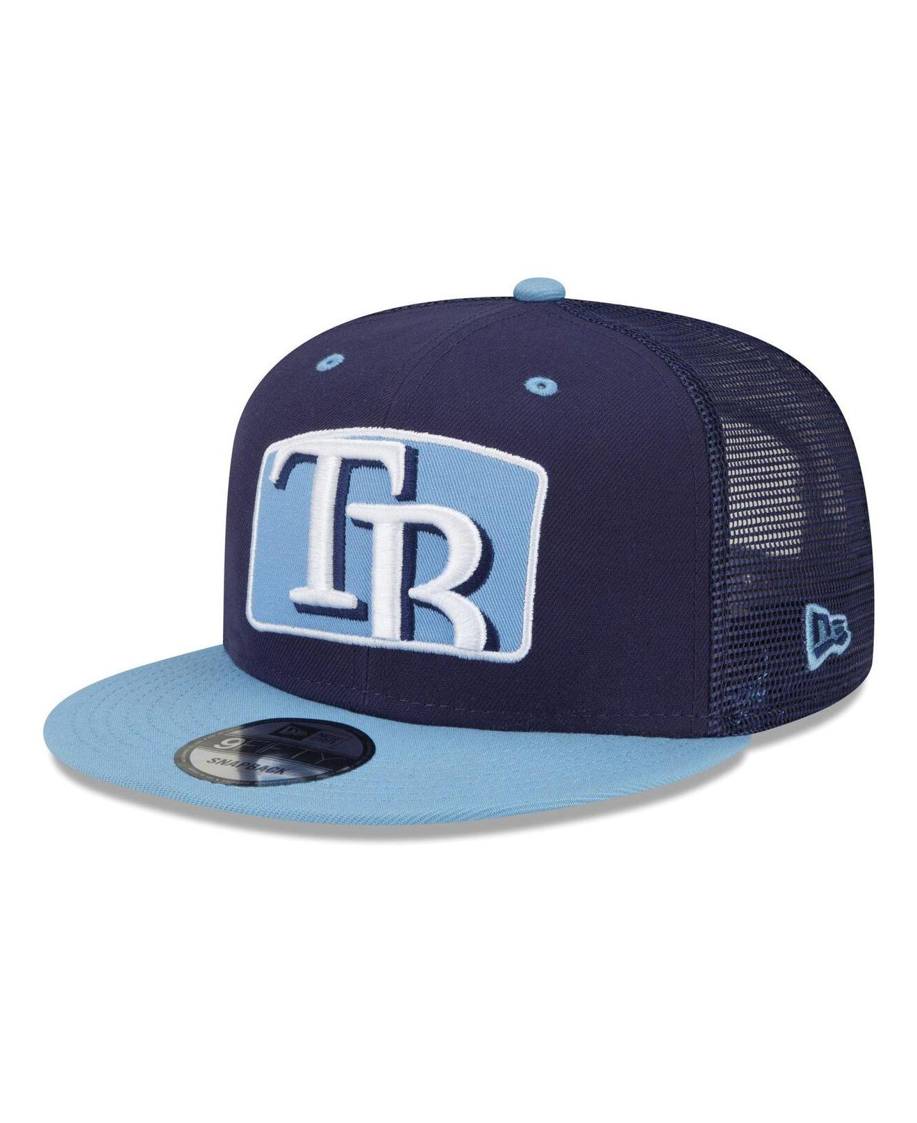 KTZ Navy, Light Blue Tampa Bay Rays Logo Zoom Trucker 9fifty Snapback ... KTZ Navy, Light Blue Tampa Bay Rays Logo Zoom Trucker 9fifty Snapback ...