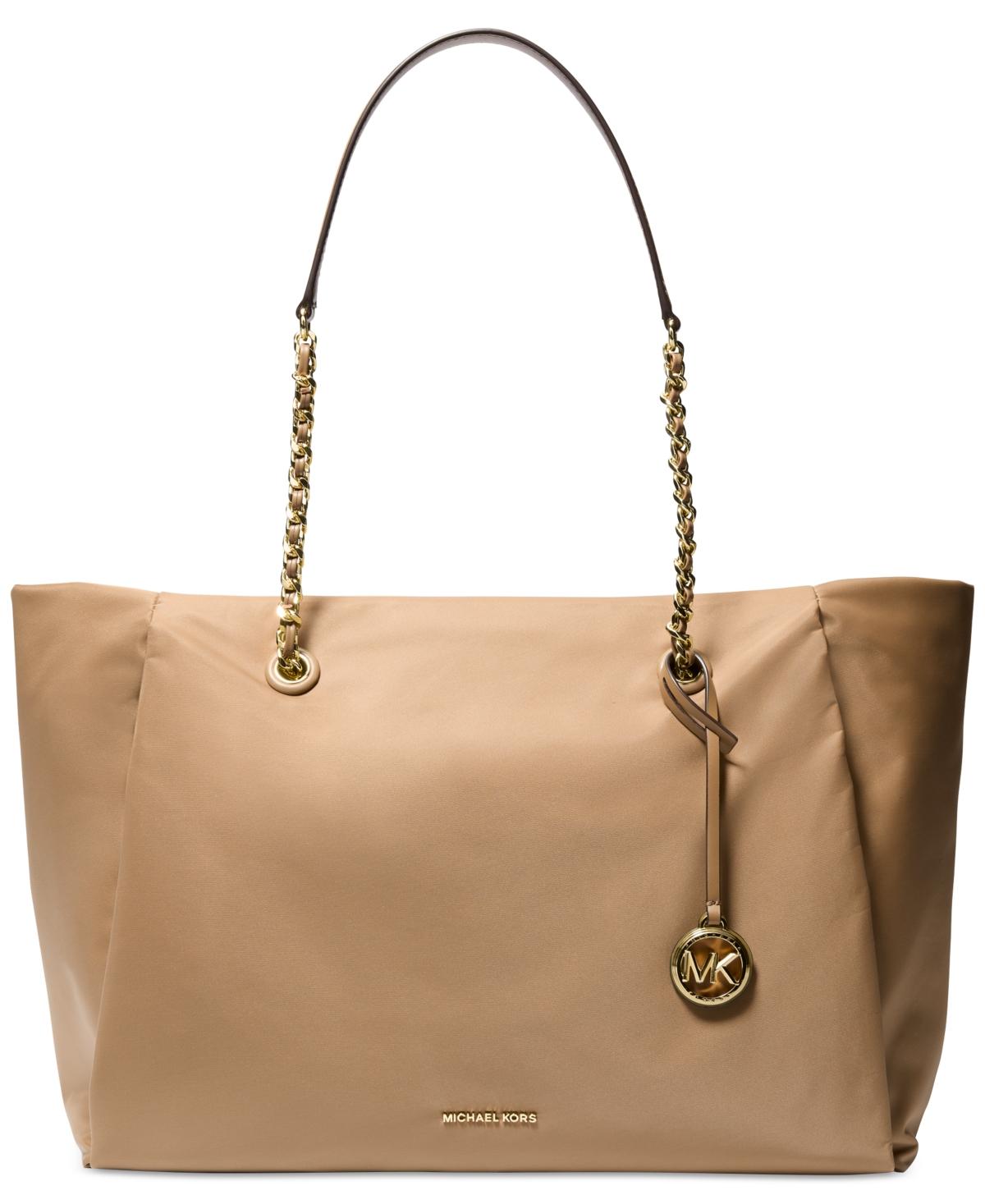 Michael Kors Michael Georgia Extra-large Top Zip Tote in Brown | Lyst