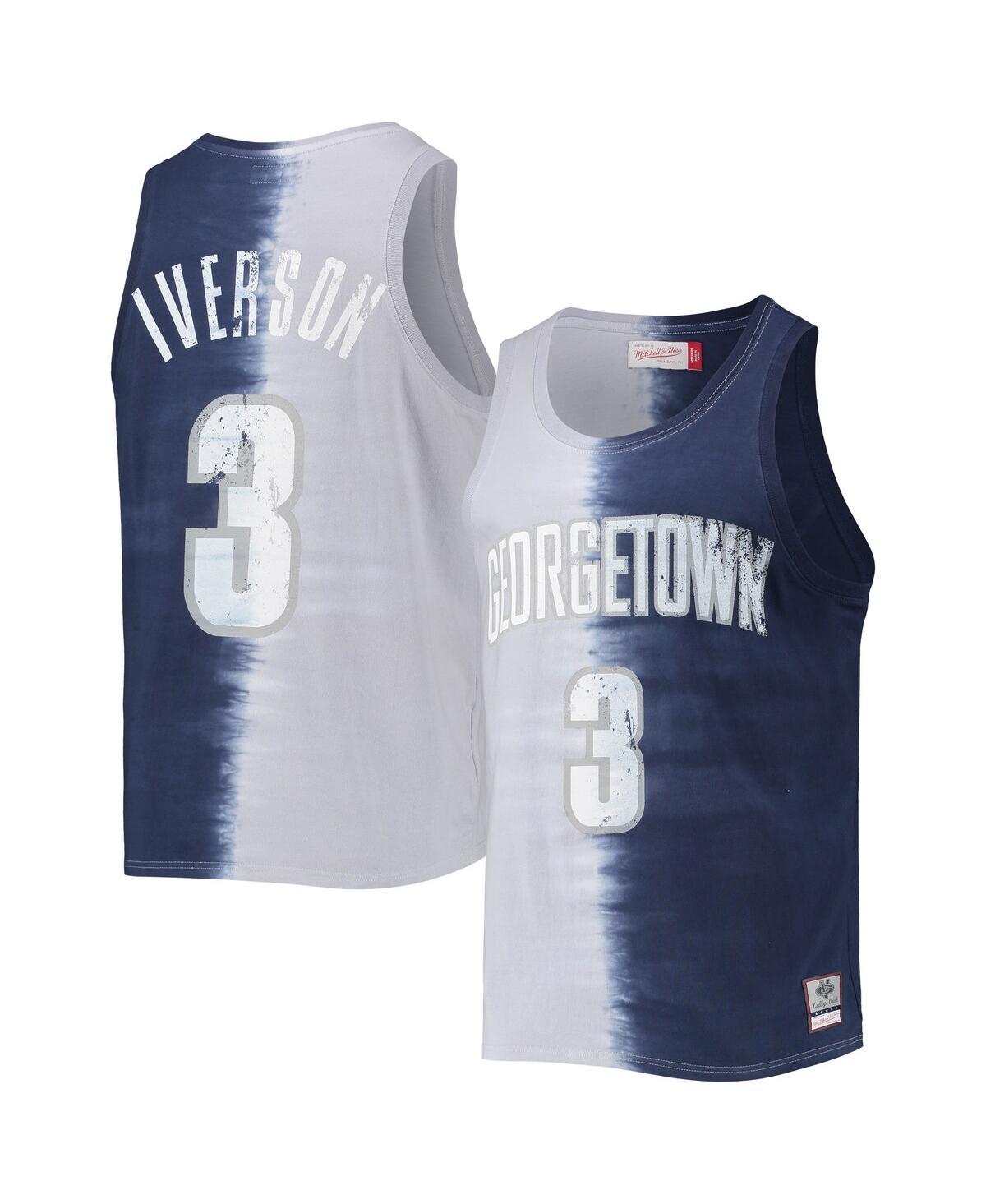 Mitchell & Ness Allen Iverson Gray in Blue for Men | Lyst