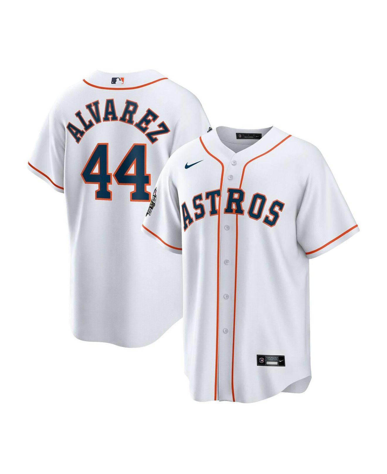 Nike Yordan Alvarez White Houston Astros 2022 World Series Home Replica ... Nike Yordan Alvarez White Houston Astros 2022 World Series Home Replica ...