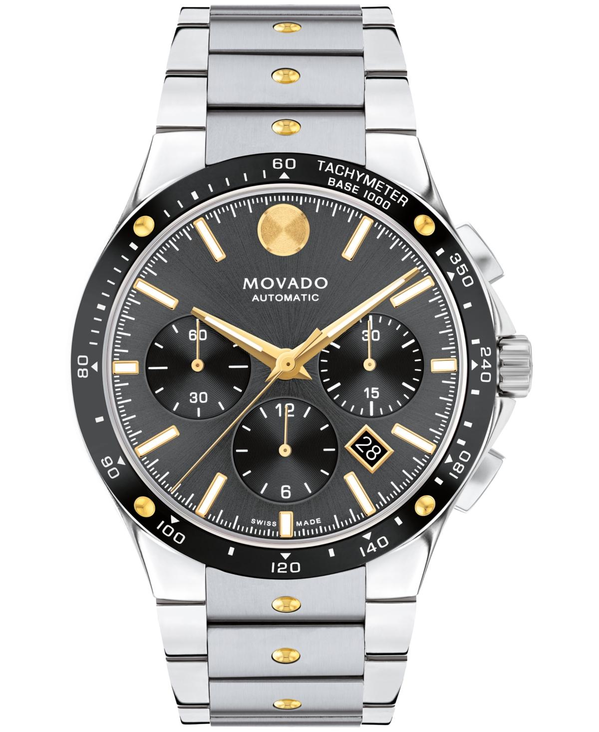 Movado Alta S.e. Swiss Automatic-chronograph Stainless Steel Watch in ...