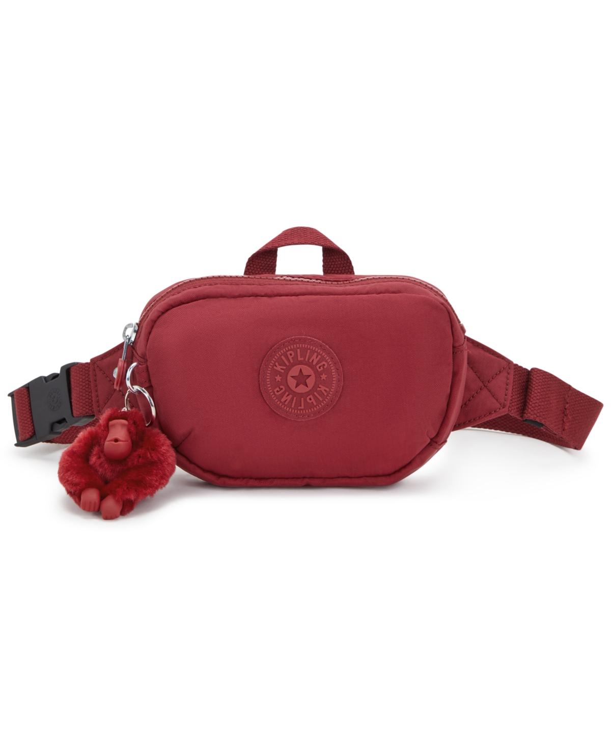 Kipling Alys Medium Waist Pack in Red | Lyst