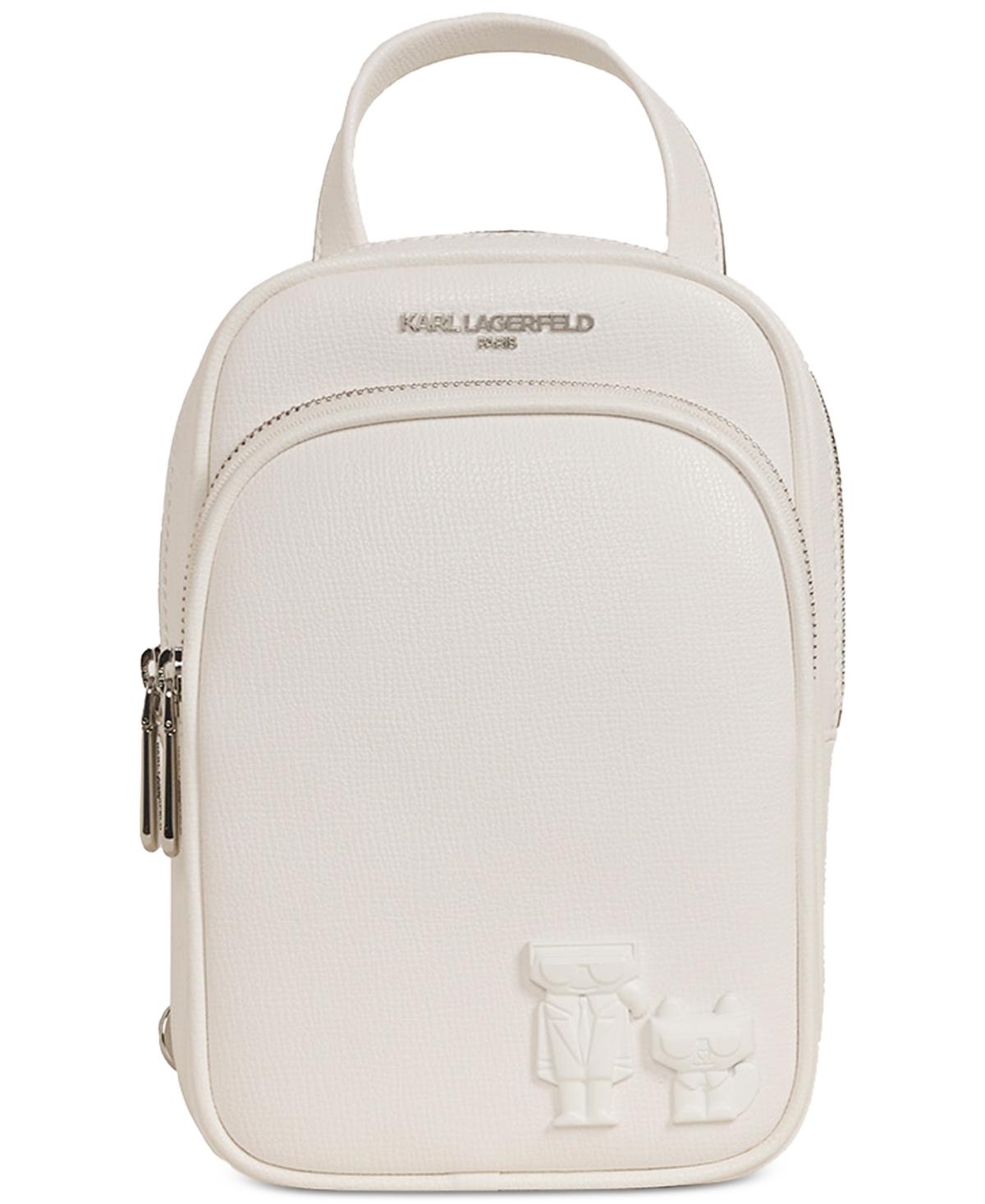 Karl Lagerfeld Maybelle Small Sling Bag in White | Lyst