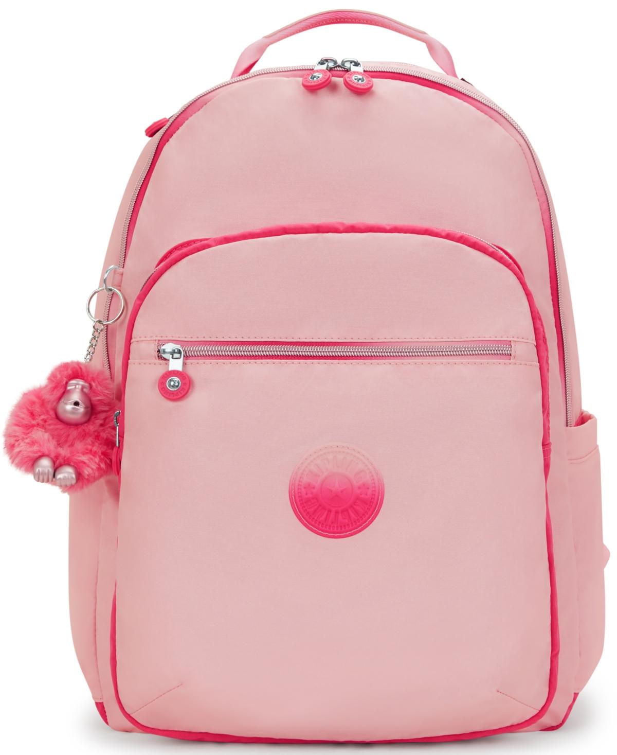 Kipling Seoul Go Backpack in Pink | Lyst