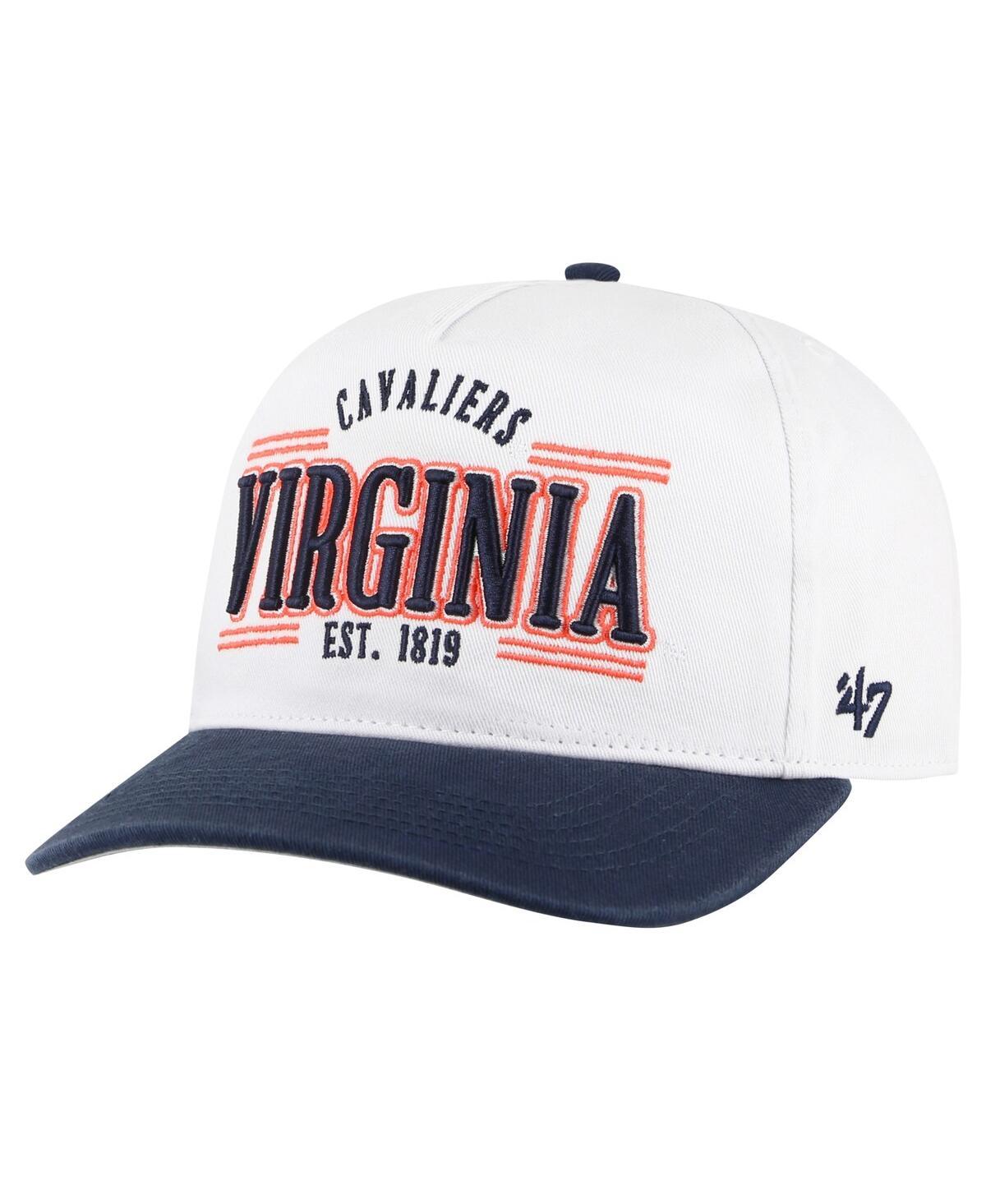 '47 Virginia Cavaliers Streamline Hitch Adjustable Hat in White for Men ...