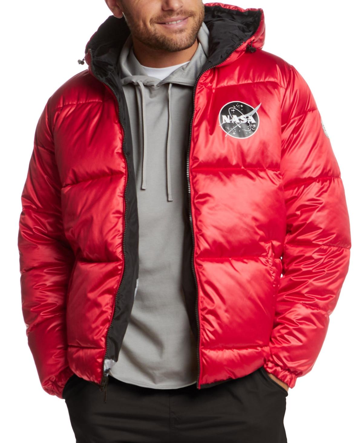 Space One Nasa-inspired Reversible Two-in-one Puffer Jacket for Men | Lyst