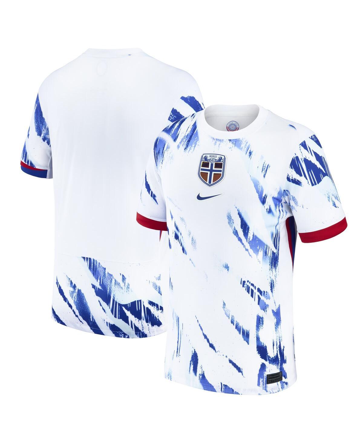 Nike Norway National Team 2024 Away Replica Blank Jersey in Blue for ...