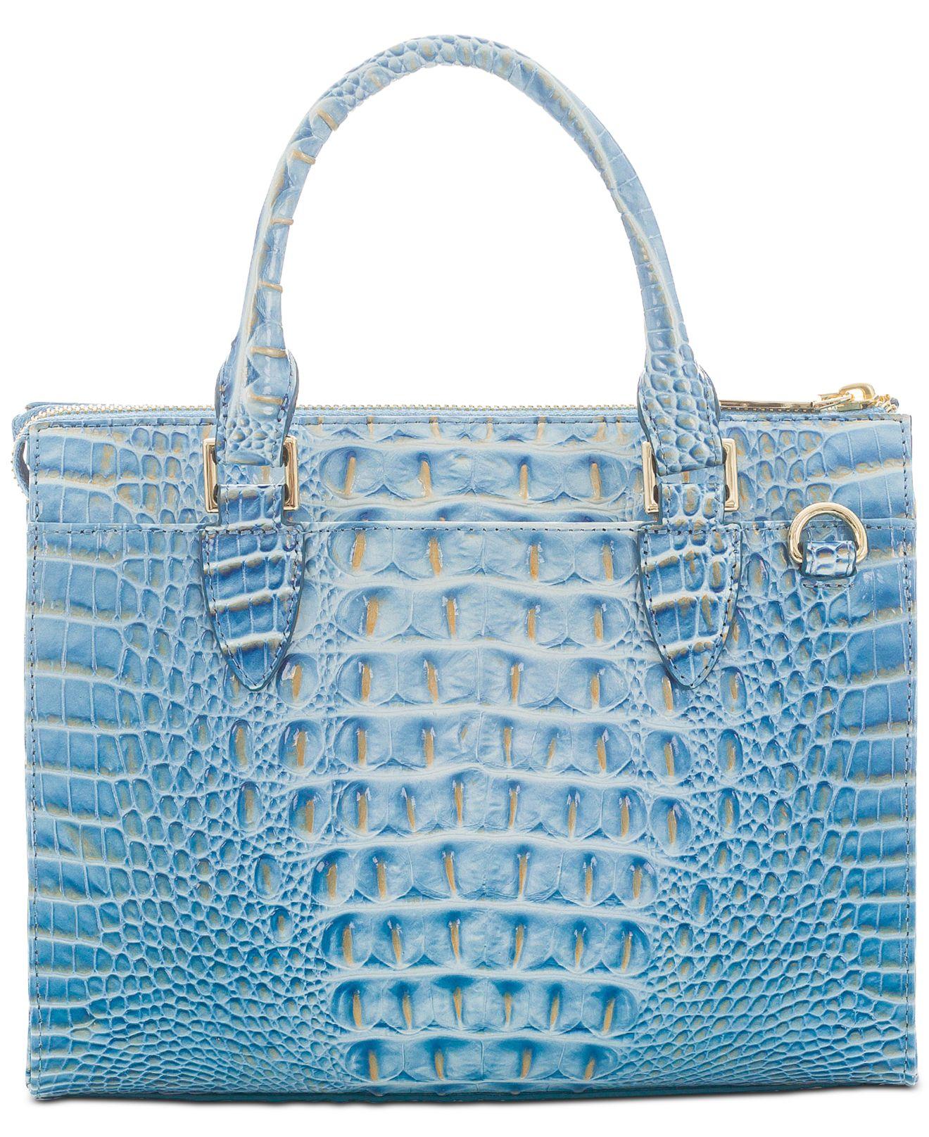 Brahmin Anywhere Convertible Melbourne Embossed Leather Satchel in ...