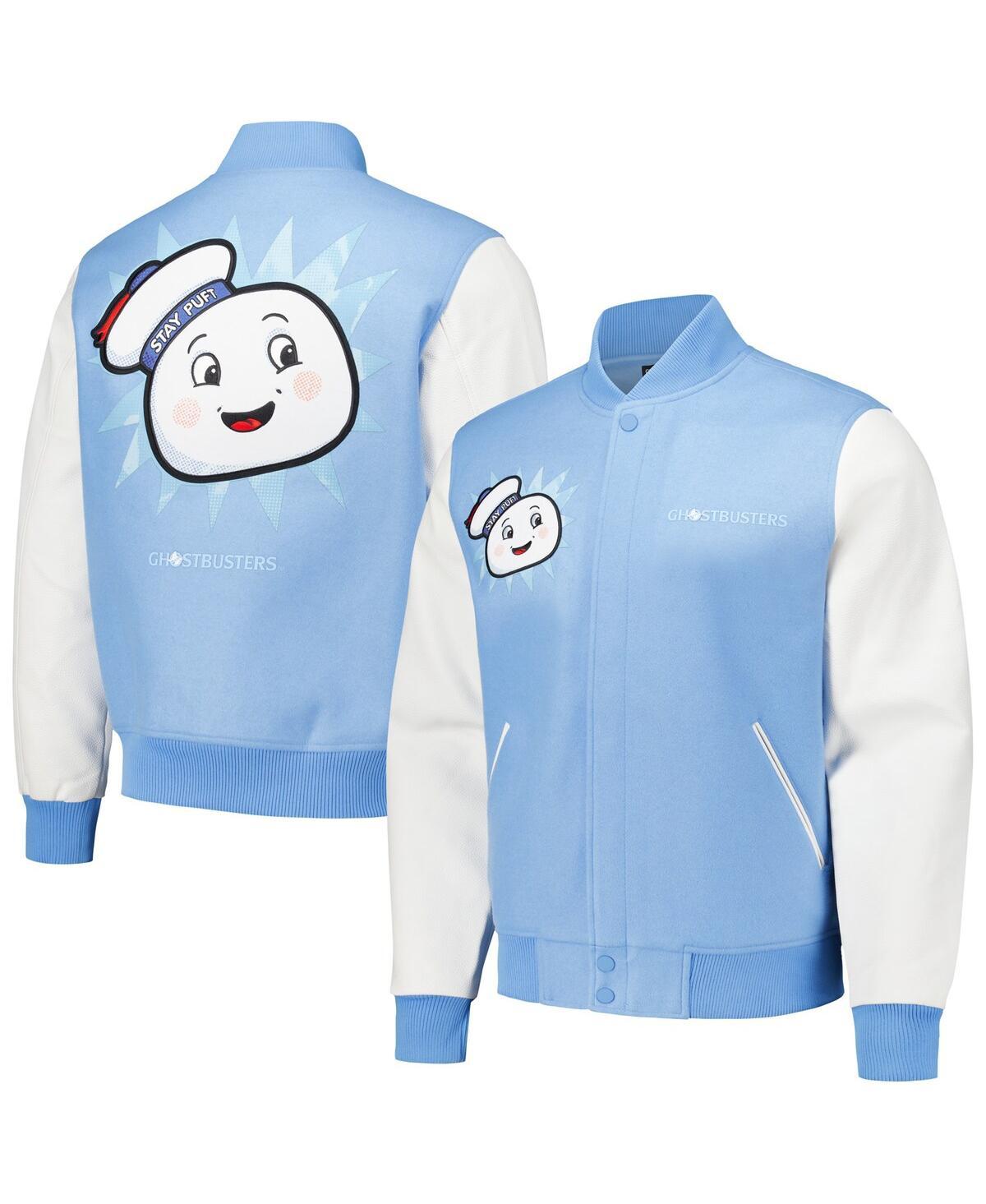 FREEZE MAX Ghostbusters Stay Puft Full-zip Varsity Jacket in Blue for ...