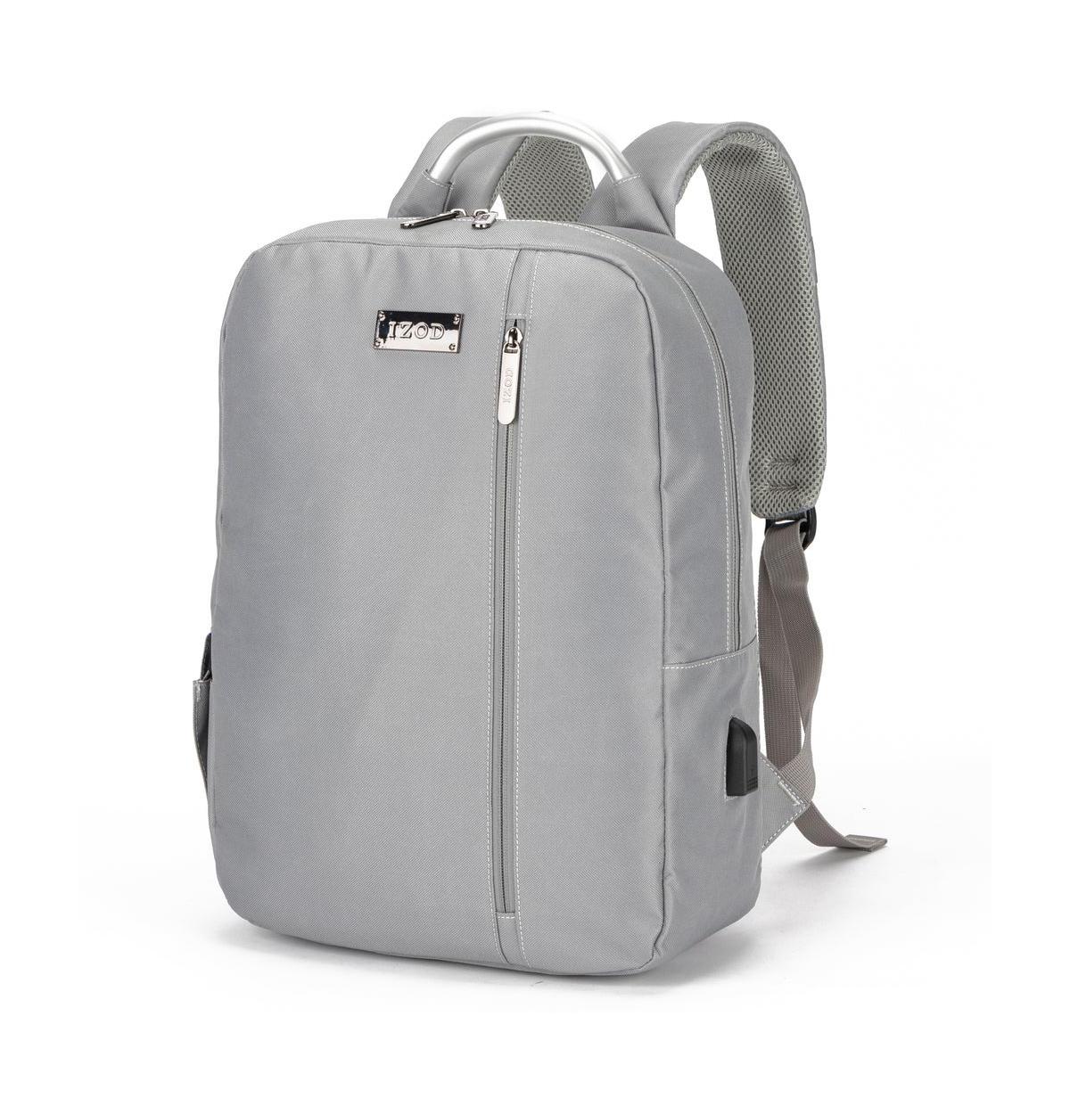 Izod Aaron Business Travel Slim Durable Laptop Backpack Usb Charging ...