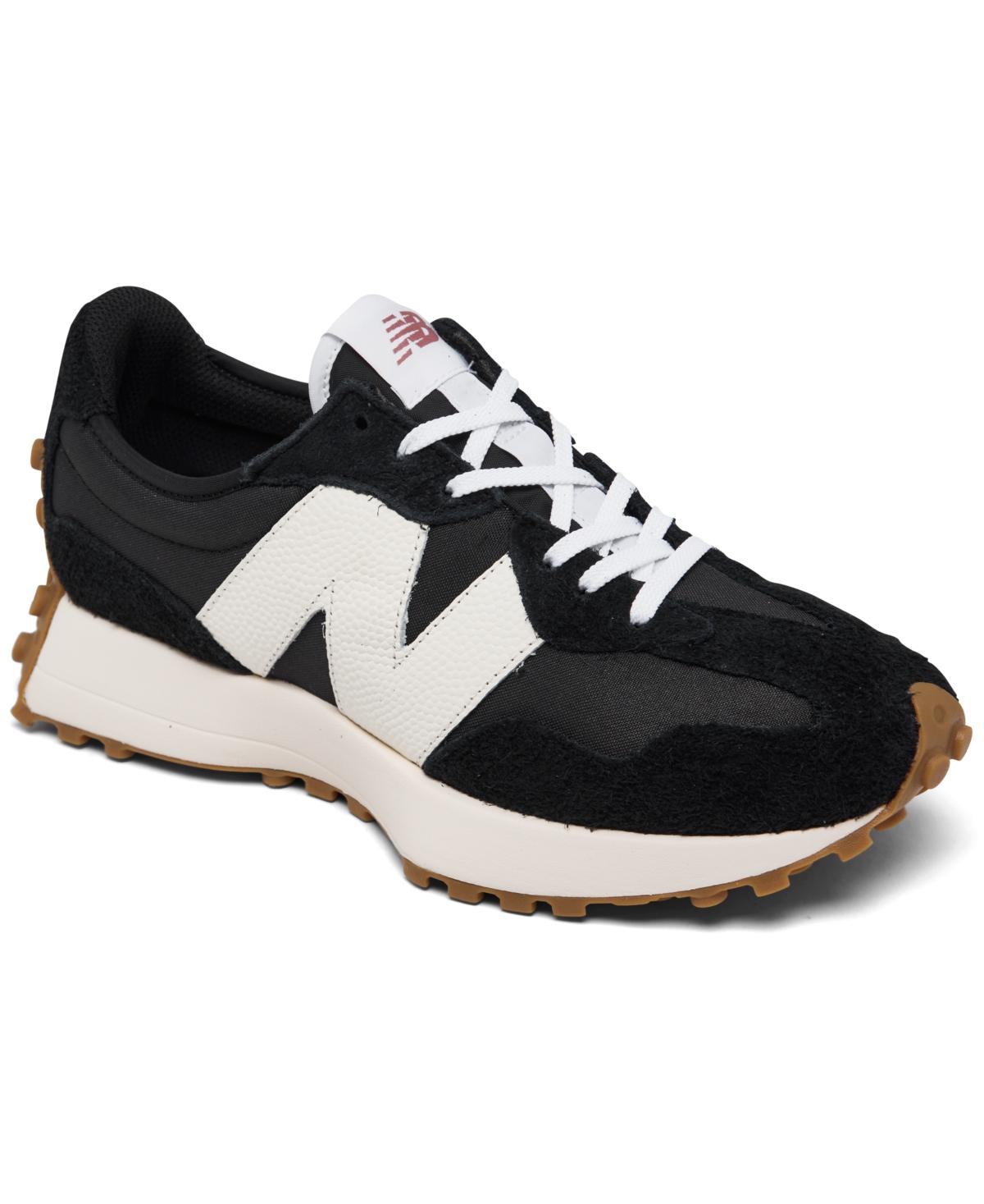 New Balance 327 Core Casual Sneakers From Finish Line in Black | Lyst