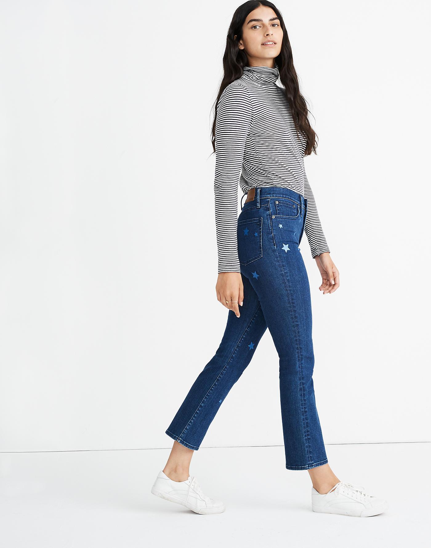 Madewell Denim Cali Demi-boot Jeans: Star Edition in Blue - Lyst