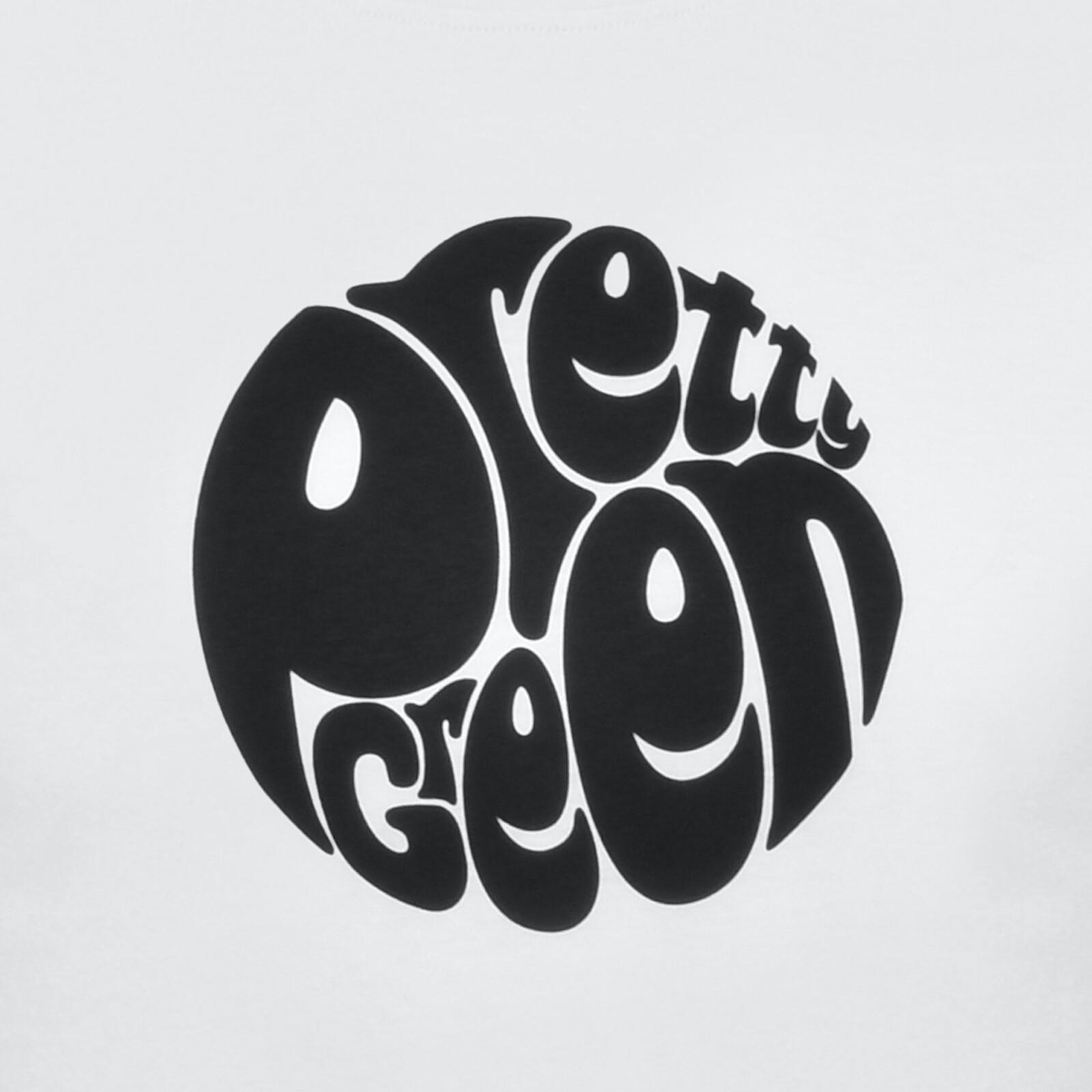 Pretty Green Pretty Gillespie Logo T Shirt in White for Men Lyst UK