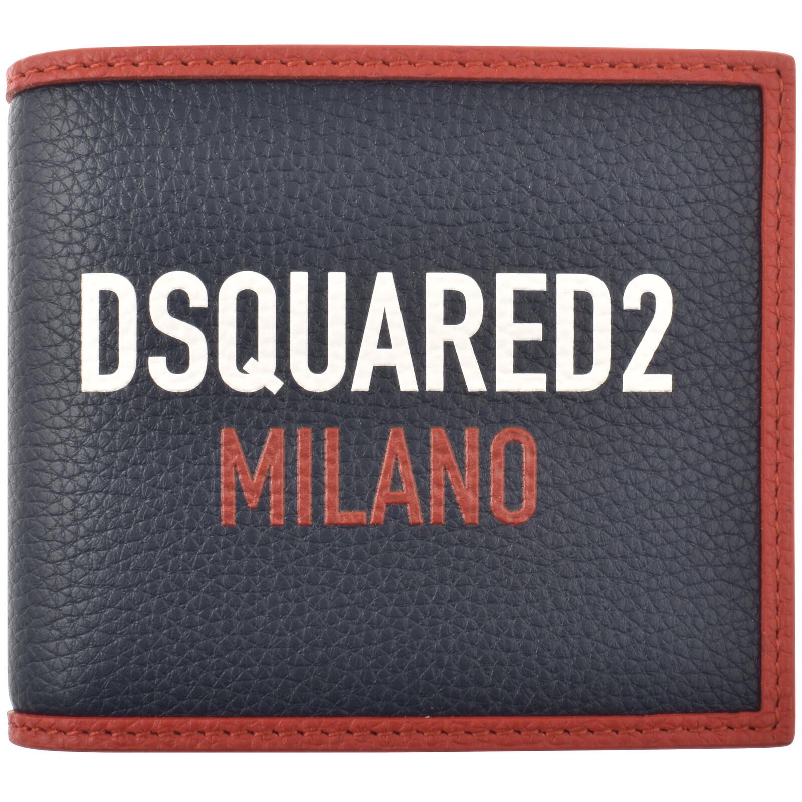DSquared² Milano Coin Wallet in Blue for Men | Lyst UK