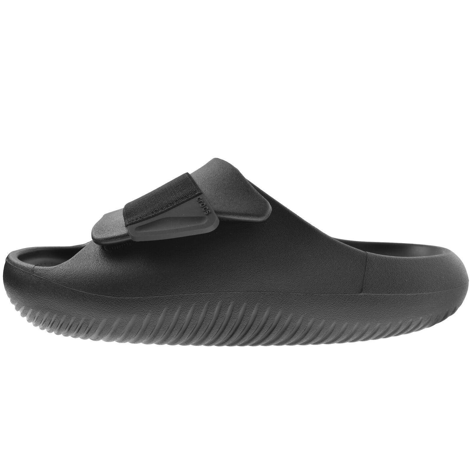 Crocs™ Mellow Luxe Recovery Sliders in Black for Men | Lyst