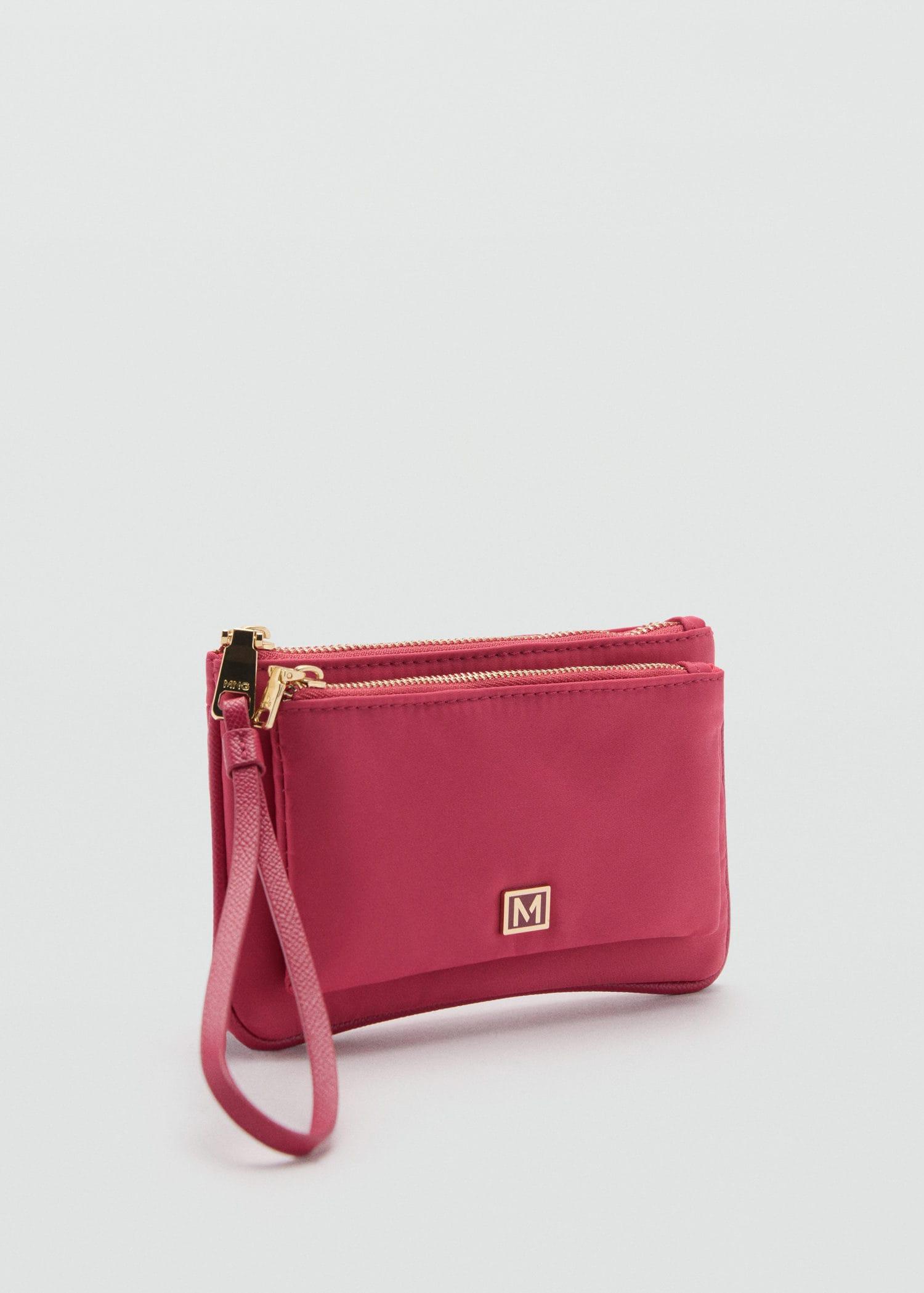 Mango Double-compartment Coin Purse With Logo in Red | Lyst UK